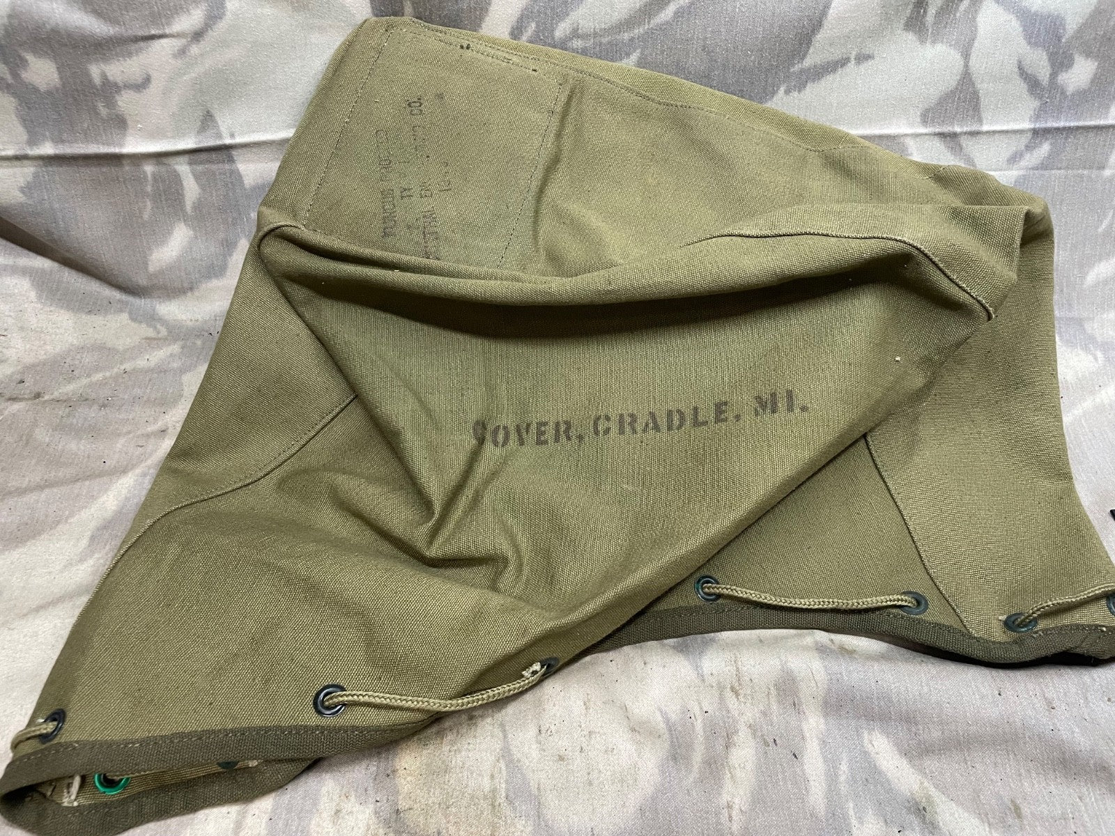 Original WW2 US Army Canvas .50 Cover - New Old Stock