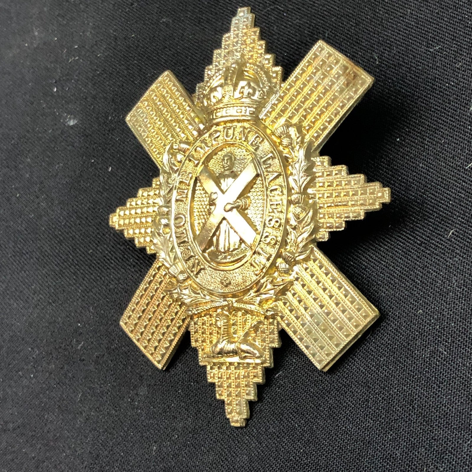 Original British Army Royal Highlanders (Black Watch) Cap Badge | For ...