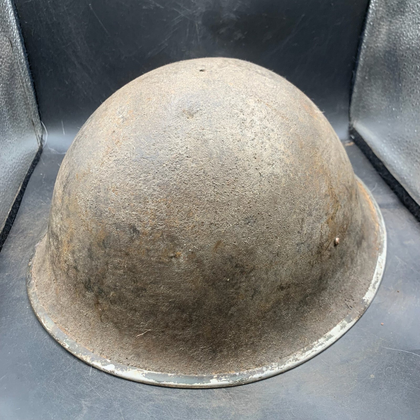 Original British/Canadian Army WW2 Mk3 Turtle High Rivet Combat Steel ...
