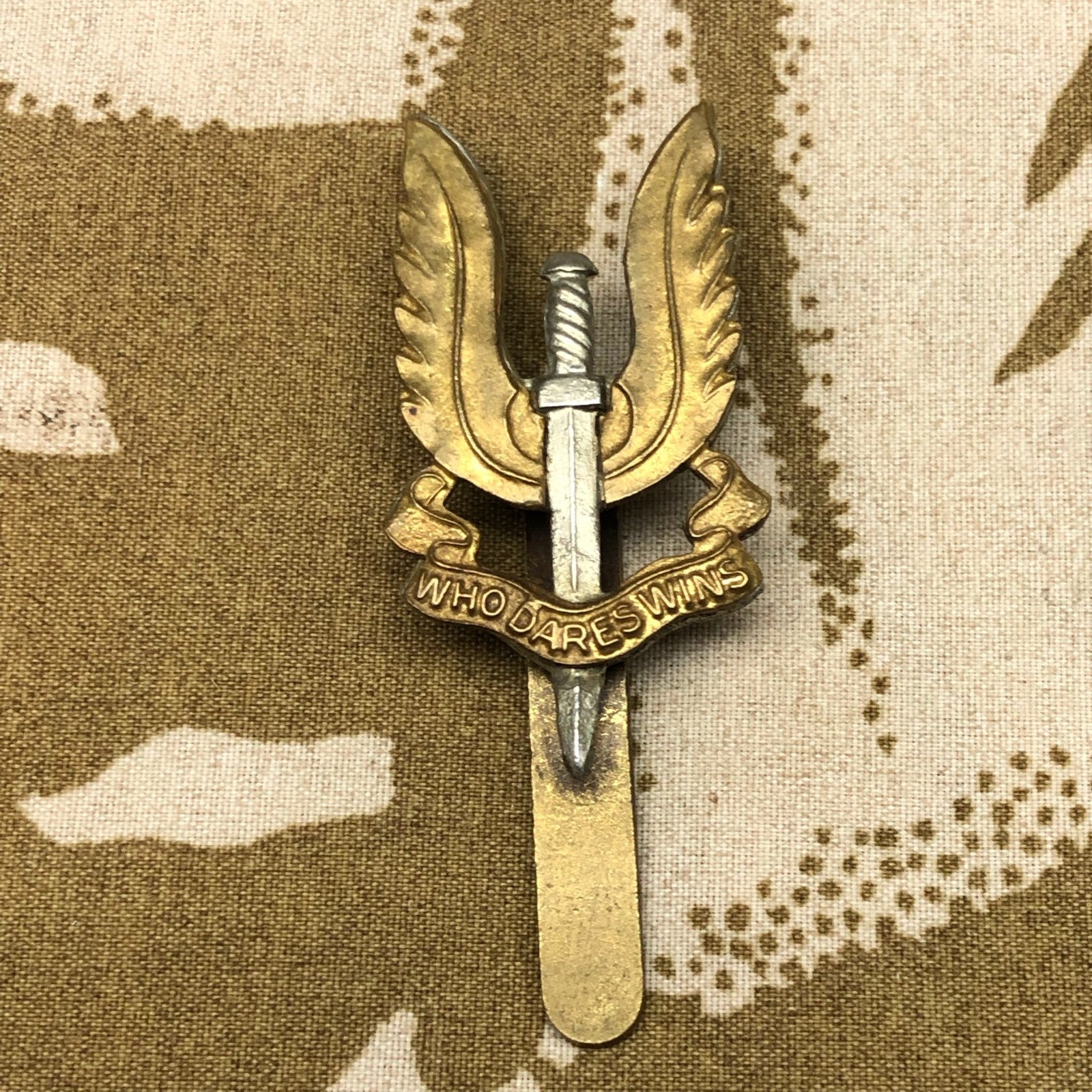 Genuine British Army Special Air Service (SAS) Cap Badge | For Sale ...