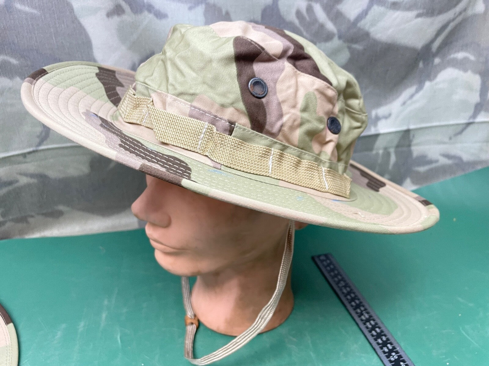 Genuine US Army Jungle Camouflage Boonie Sun Hat Hot Weather Type II ...
