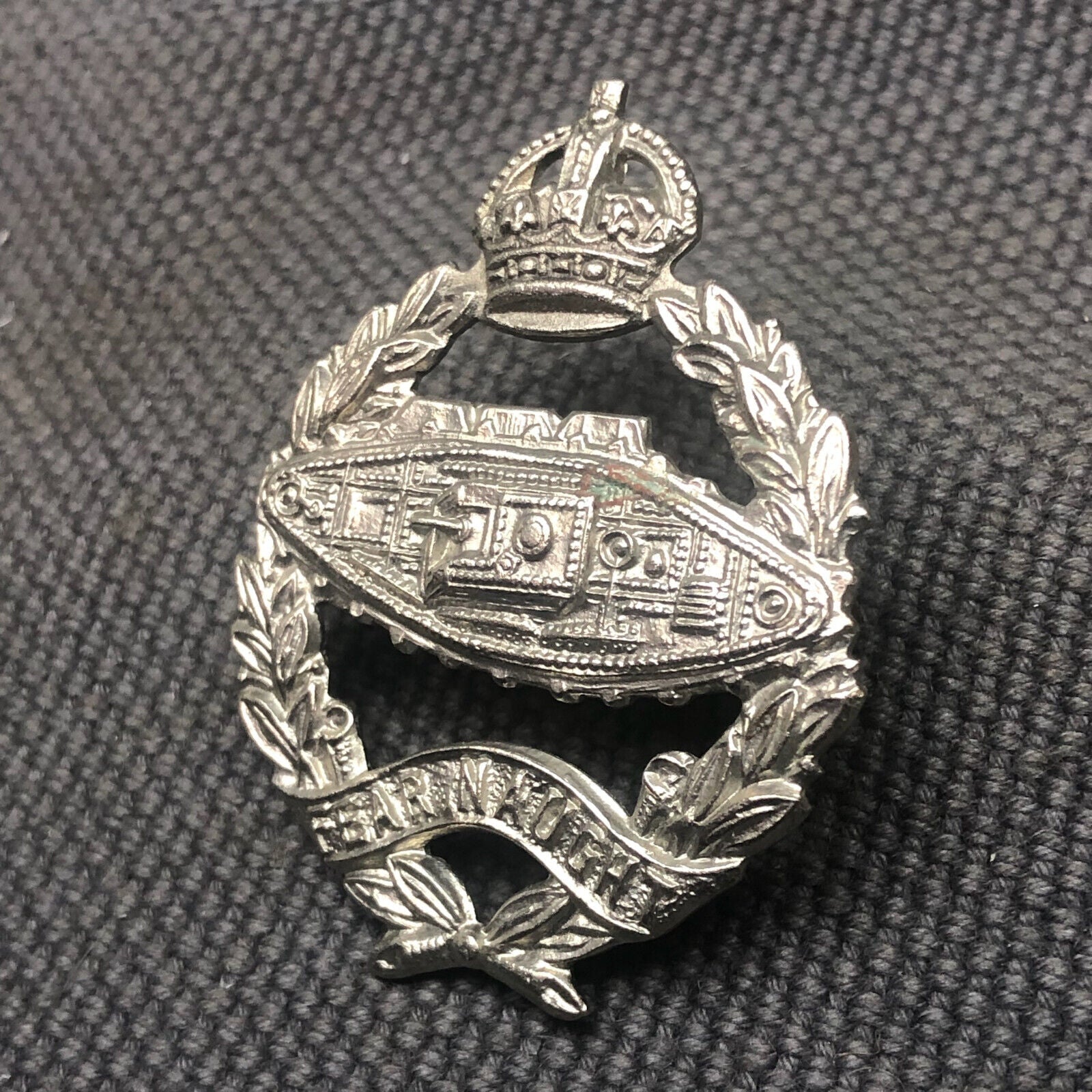 Original British Army RTR Royal Tank Regiment Cap Badge | For Sale ...