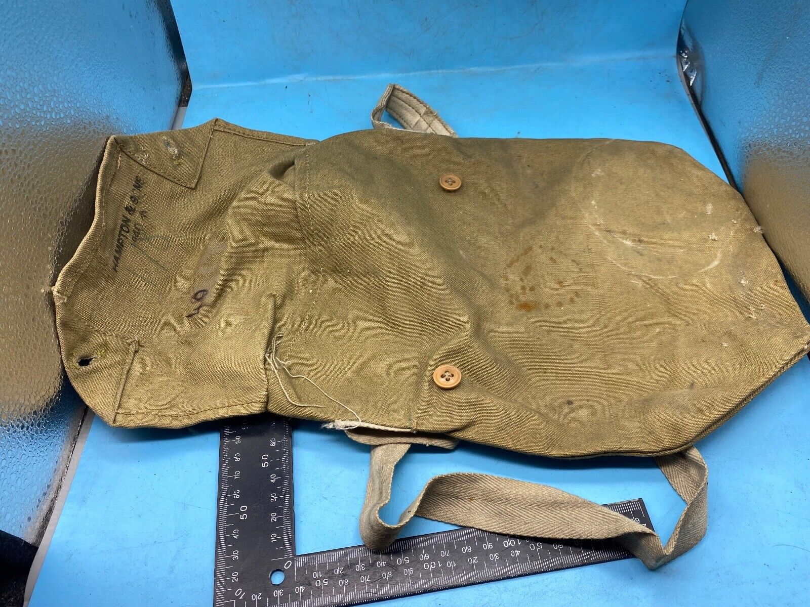 Original British Civil Defence Corps ARP Wardens Gas Mask Bag 1940 ...