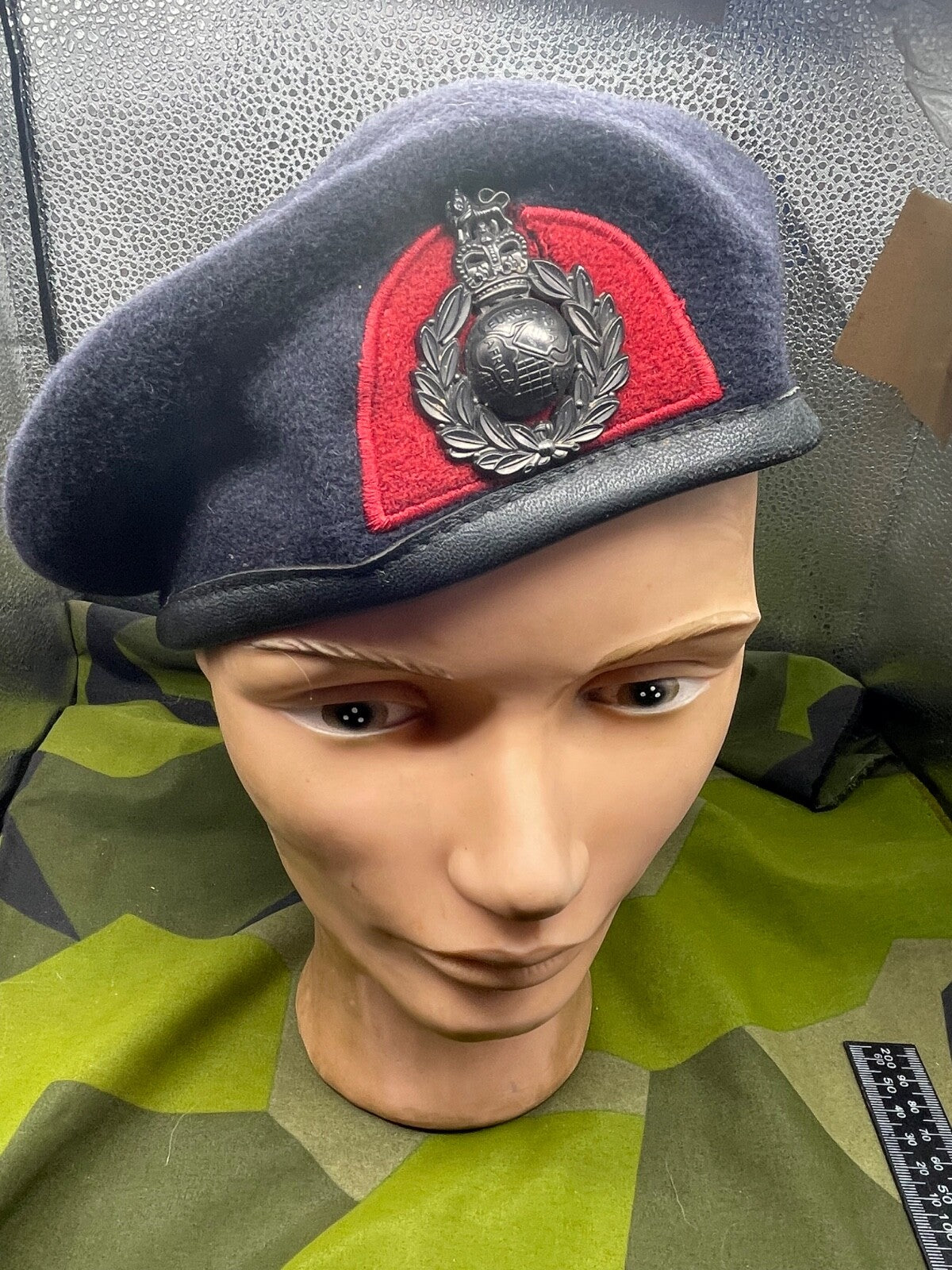 Original British Navy - Royal Marines Beret with Badge - Size 58 | For ...