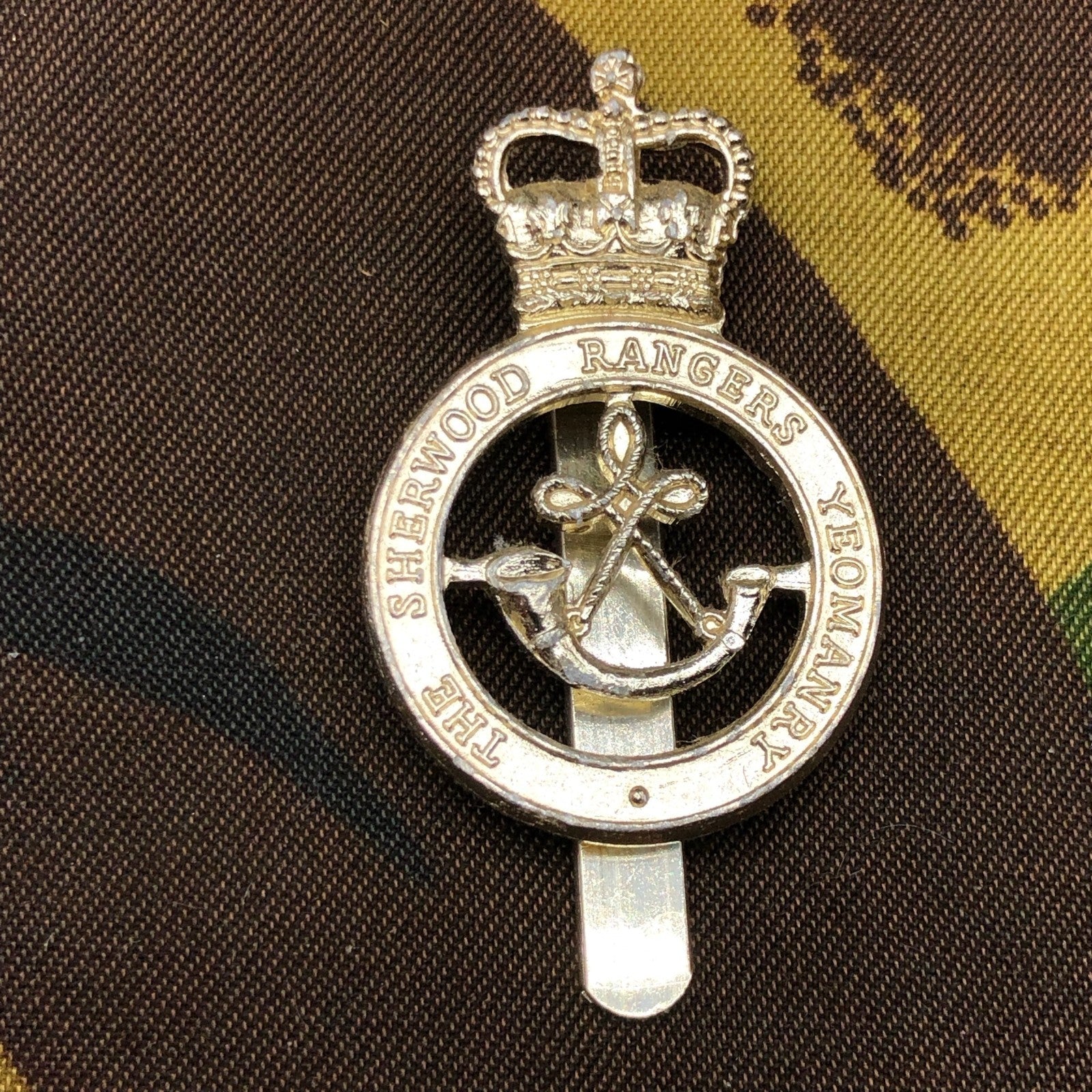 Original British Staybrite Army Cap - Sherwood Rangers Yeomanry | For ...