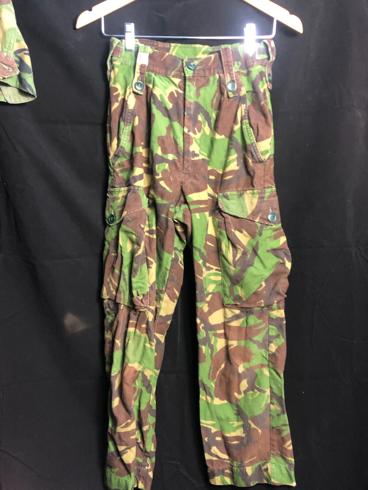Genuine British Army DPM Pattern Camouflaged Combat Trousers - 26" - 70 ...