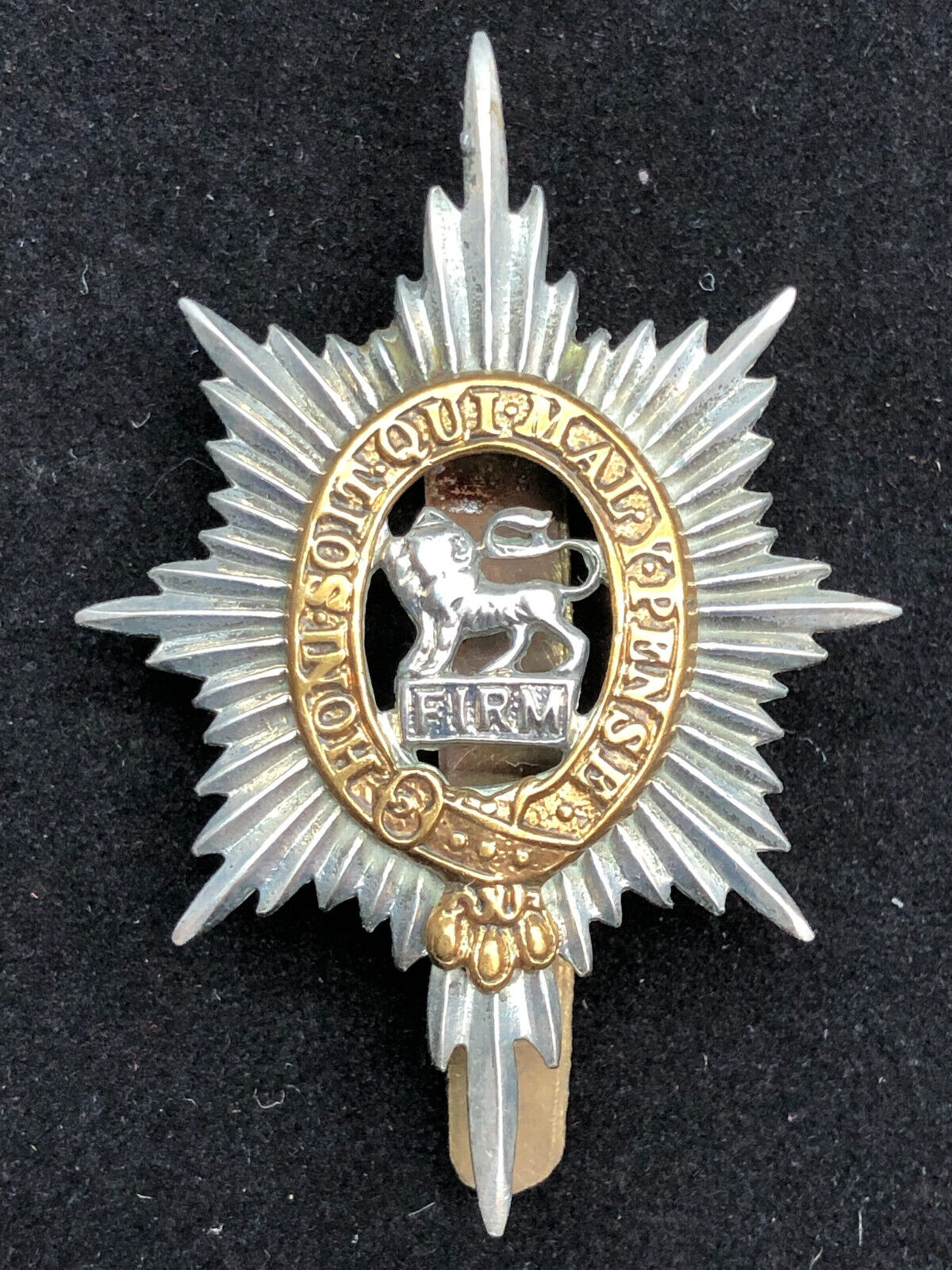 Original WW2 British Army Worcestershire Regiment Cap Badge | For Sale ...