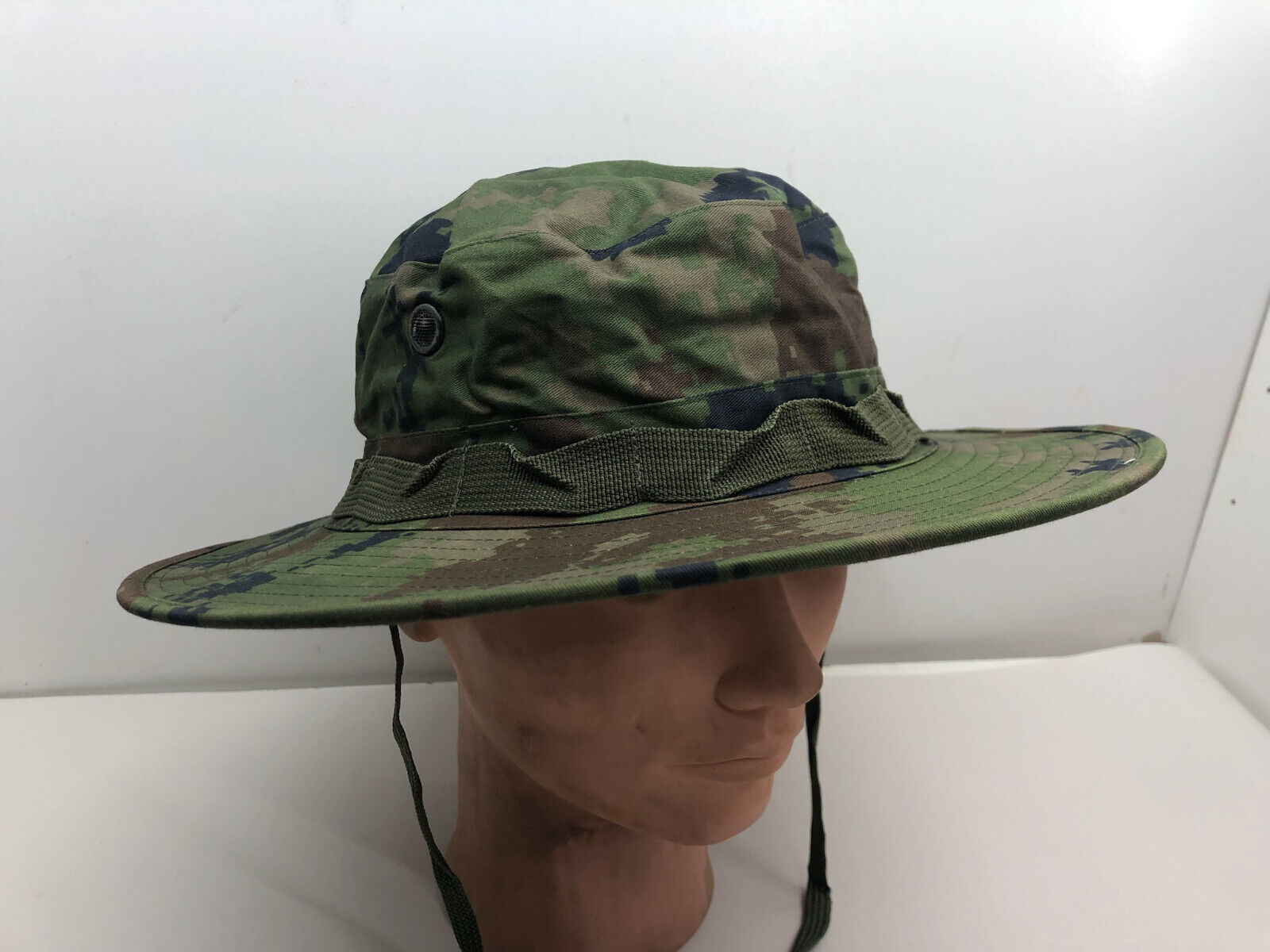 Genuine US Army Digital Jungle Camouflage Boonie Sun Hat Type II - Siz