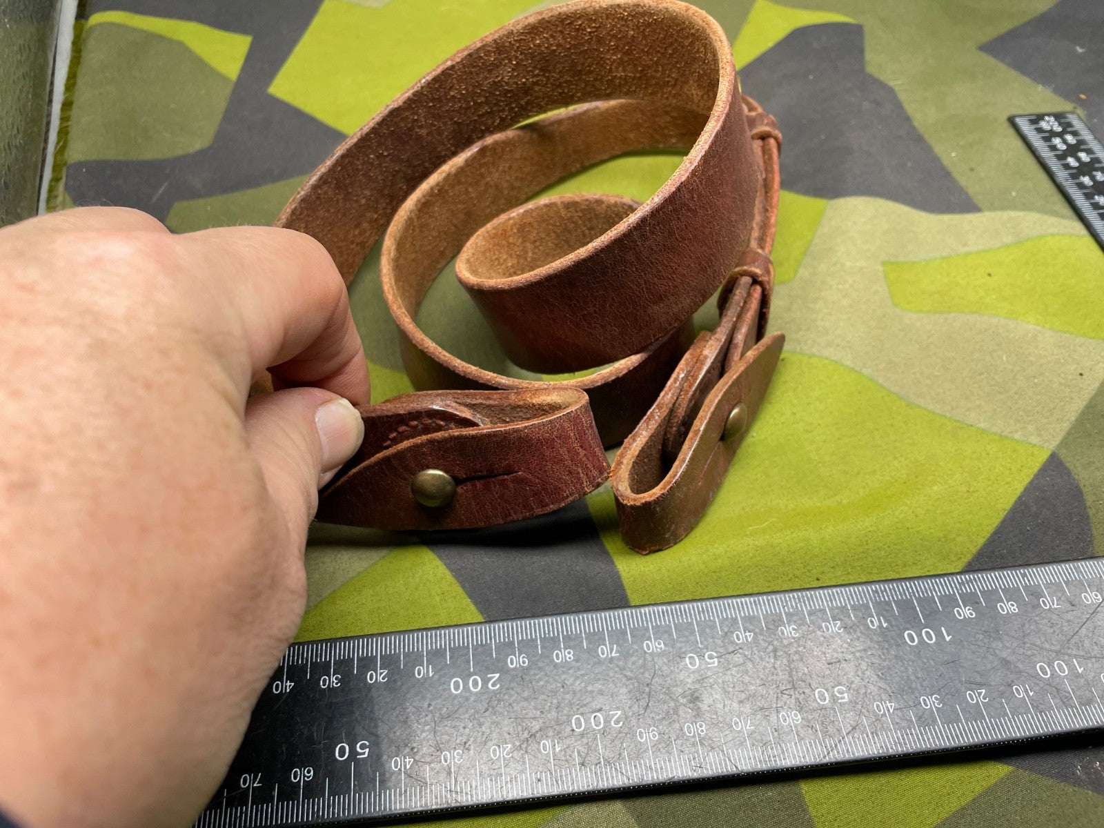 Original WW1 / WW2 British Army Officer's Sam Brown Cross Belt - 3 ...