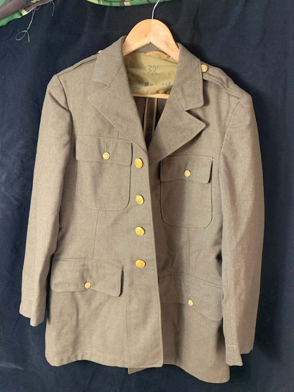 Original WW2 US Army Class A Dress Jacket 1942 - Private Ryan Prop - 38 ...