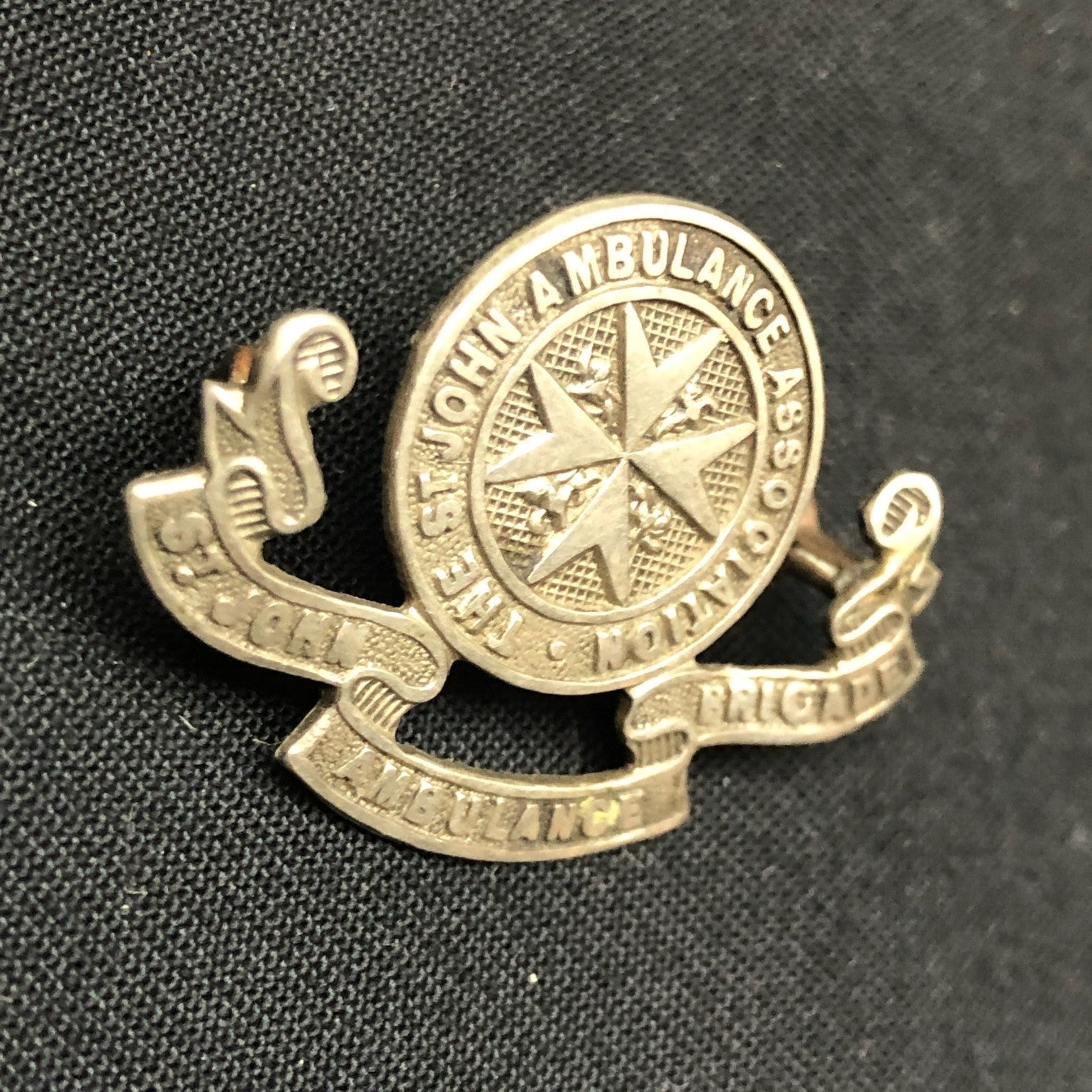 Original British Army Collar Badge - St John Ambulance | For Sale | The ...