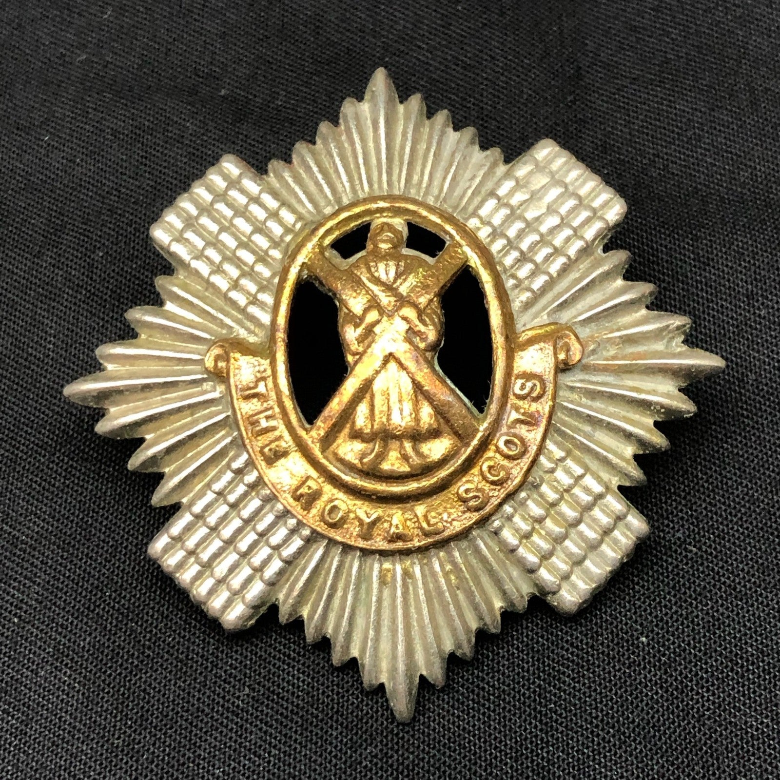 Original WW1 British Army The Royal Scots Cap Badge | For Sale | The ...