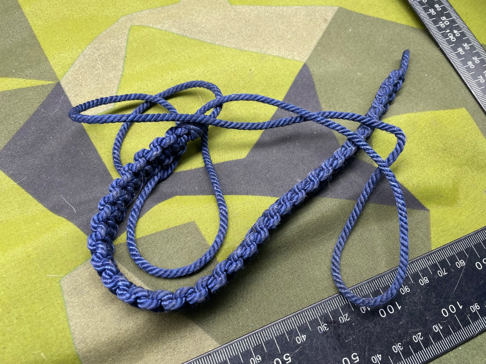 Original British Army Whistle Lanyard in Blue | For Sale | The ...