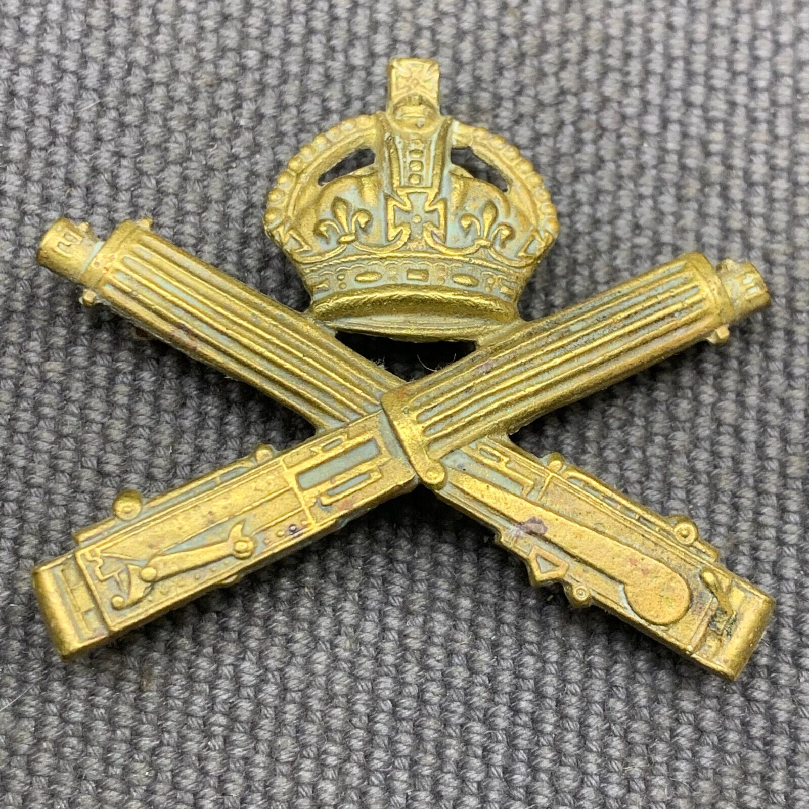 Original WW1 British Army MGC Machine Gun Corps Cap Badge | For Sale ...