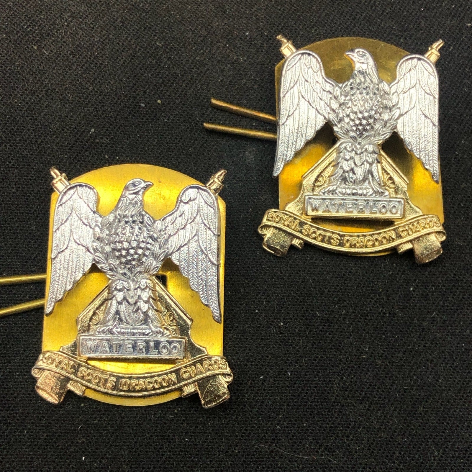 Original British Collar Badge Pair - Royal Scots Dragoon Guards | For ...