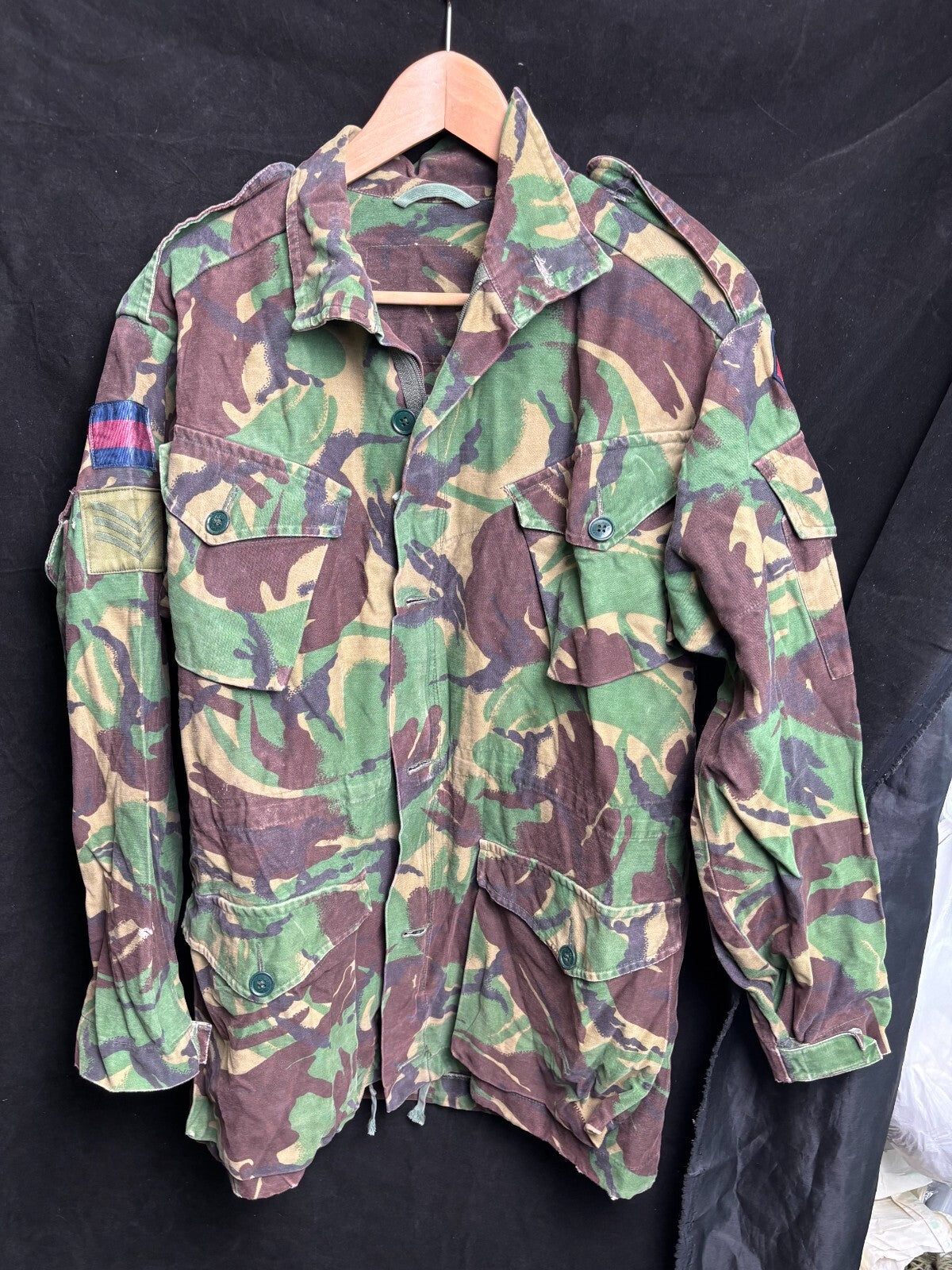 Surplus British Army DPM Pattern Camouflaged Smock Combat-40in Chest ...