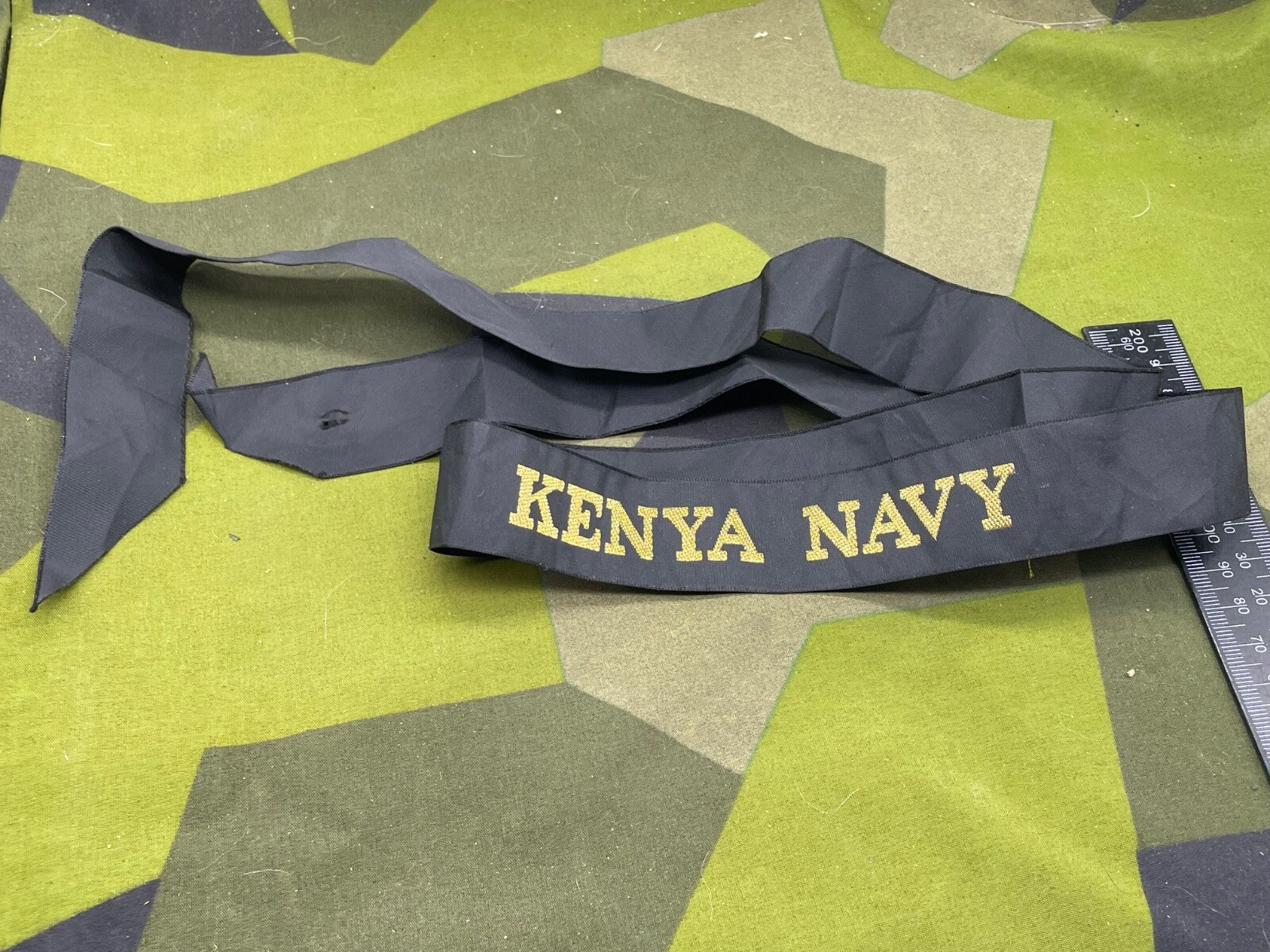 British Royal Navy Cap Tally for the Kenya Navy | For Sale | The ...