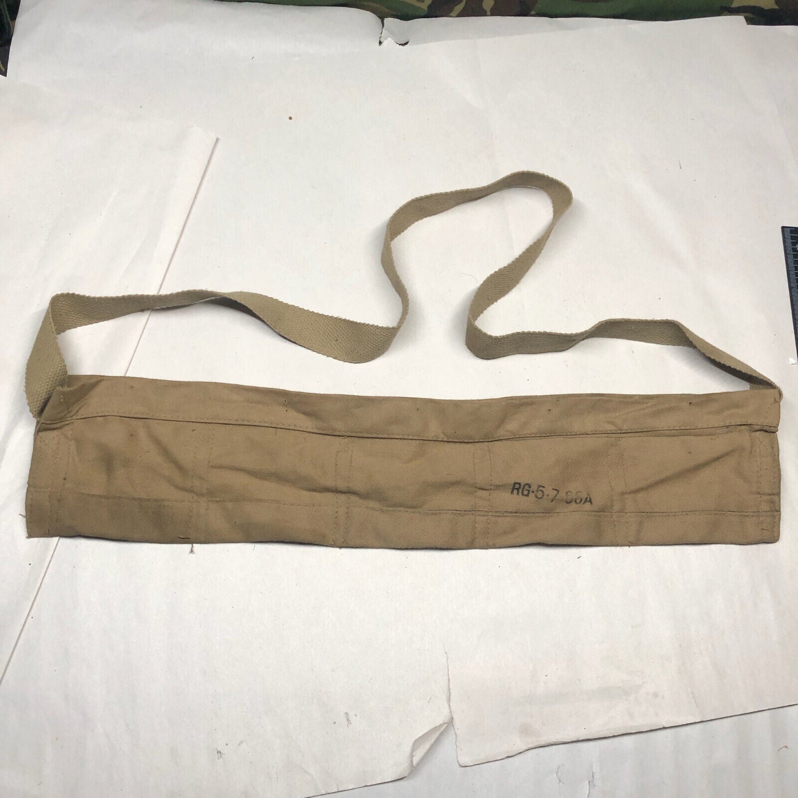 Original WW2 Design British Army Rifle Bandolier | For Sale | The ...