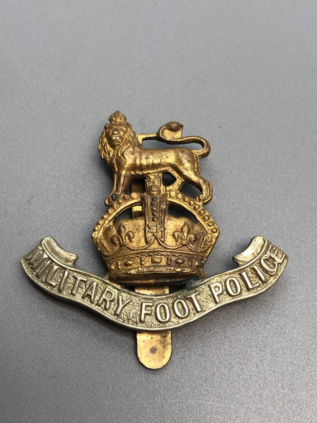 Original WW2 British Army Military Foot Police Cap Badge | The ...