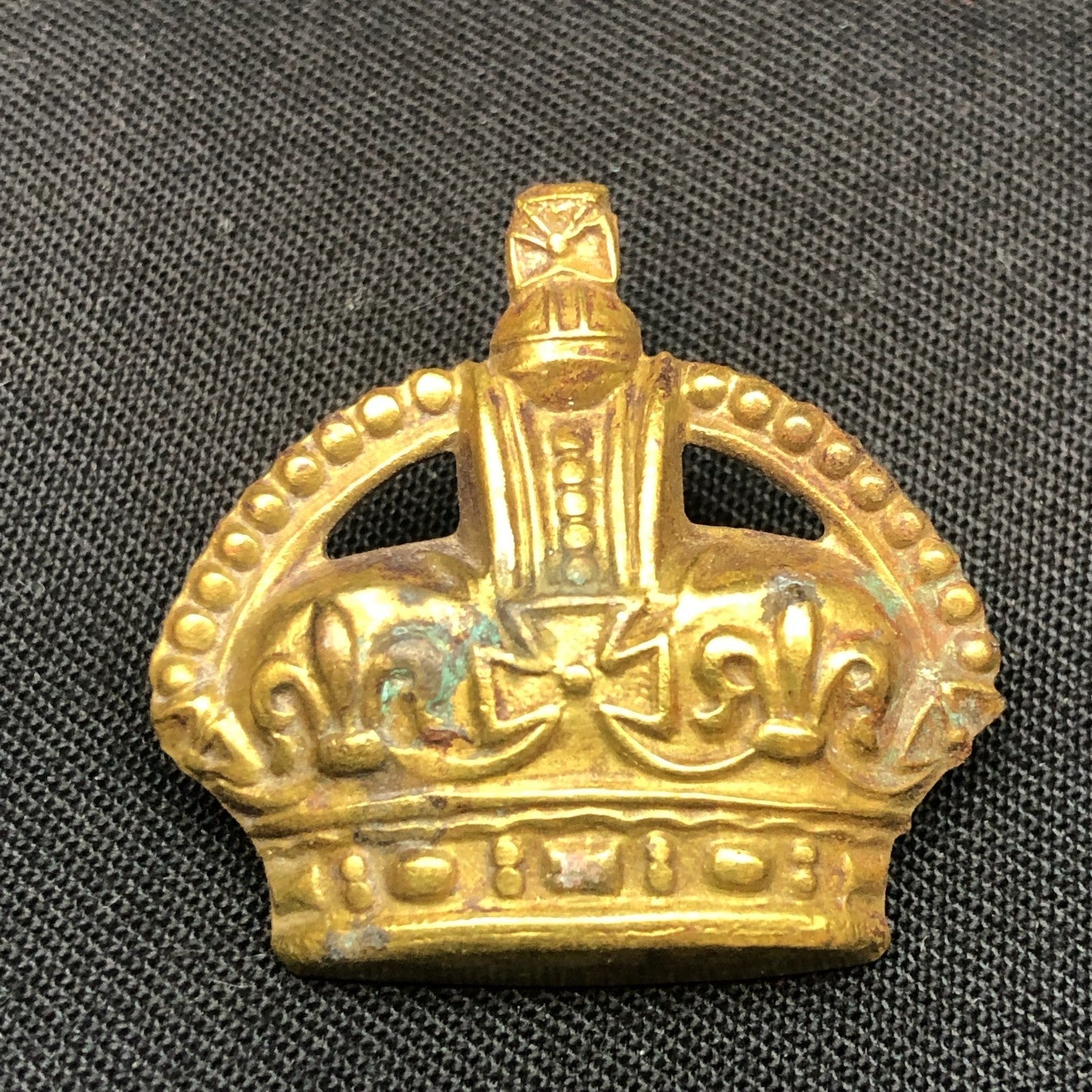 Original British Army Badge - Officer's Rank Crown | For Sale | The ...