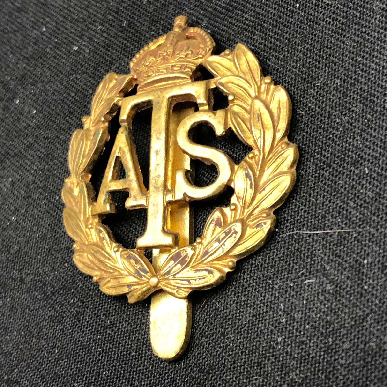 Original WW2 British Army Cap Badge - ATS (Auxiliary Territorial ...