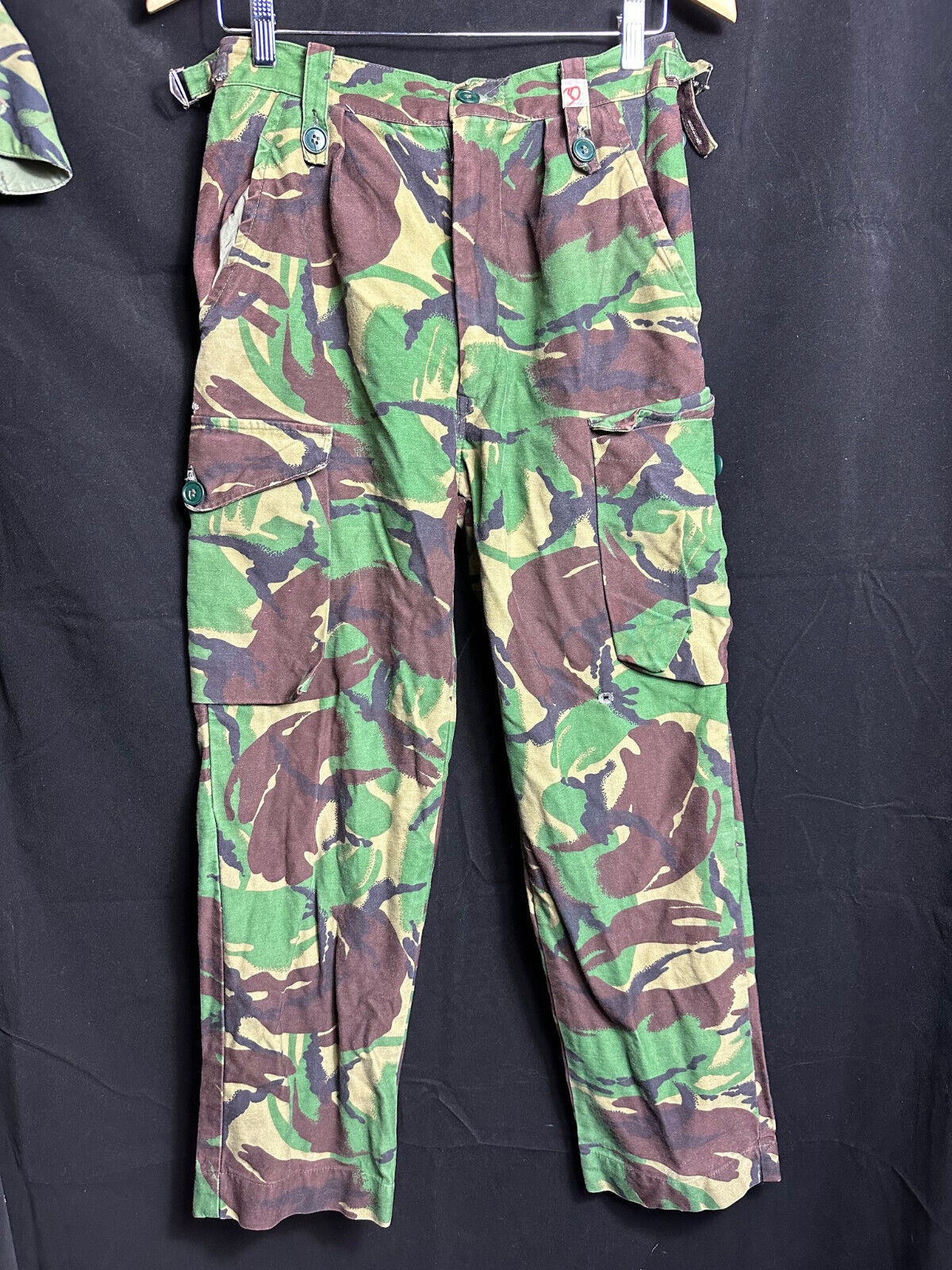 Genuine British Army DPM Pattern Camouflaged Combat Trousers - 30" W ...