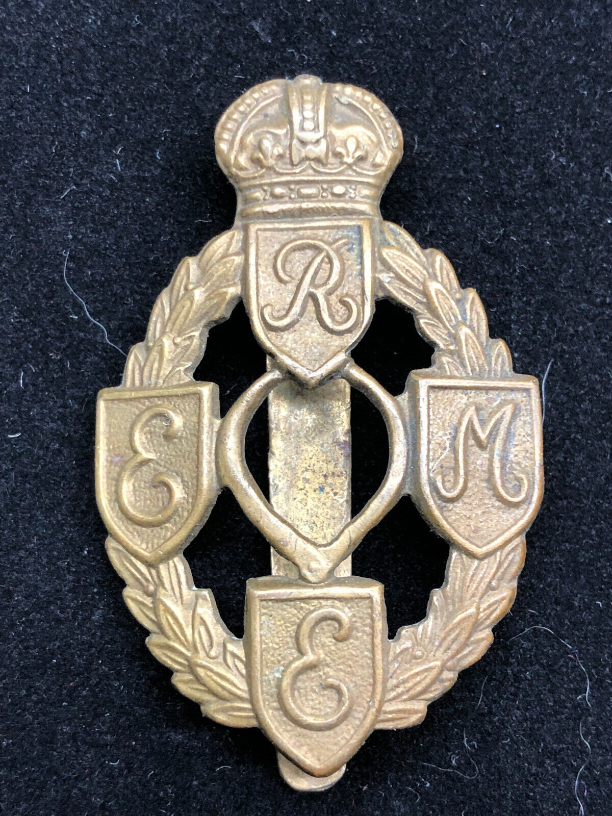 Original WW2 British Army REME Engineers Cap Badge | For Sale | The ...