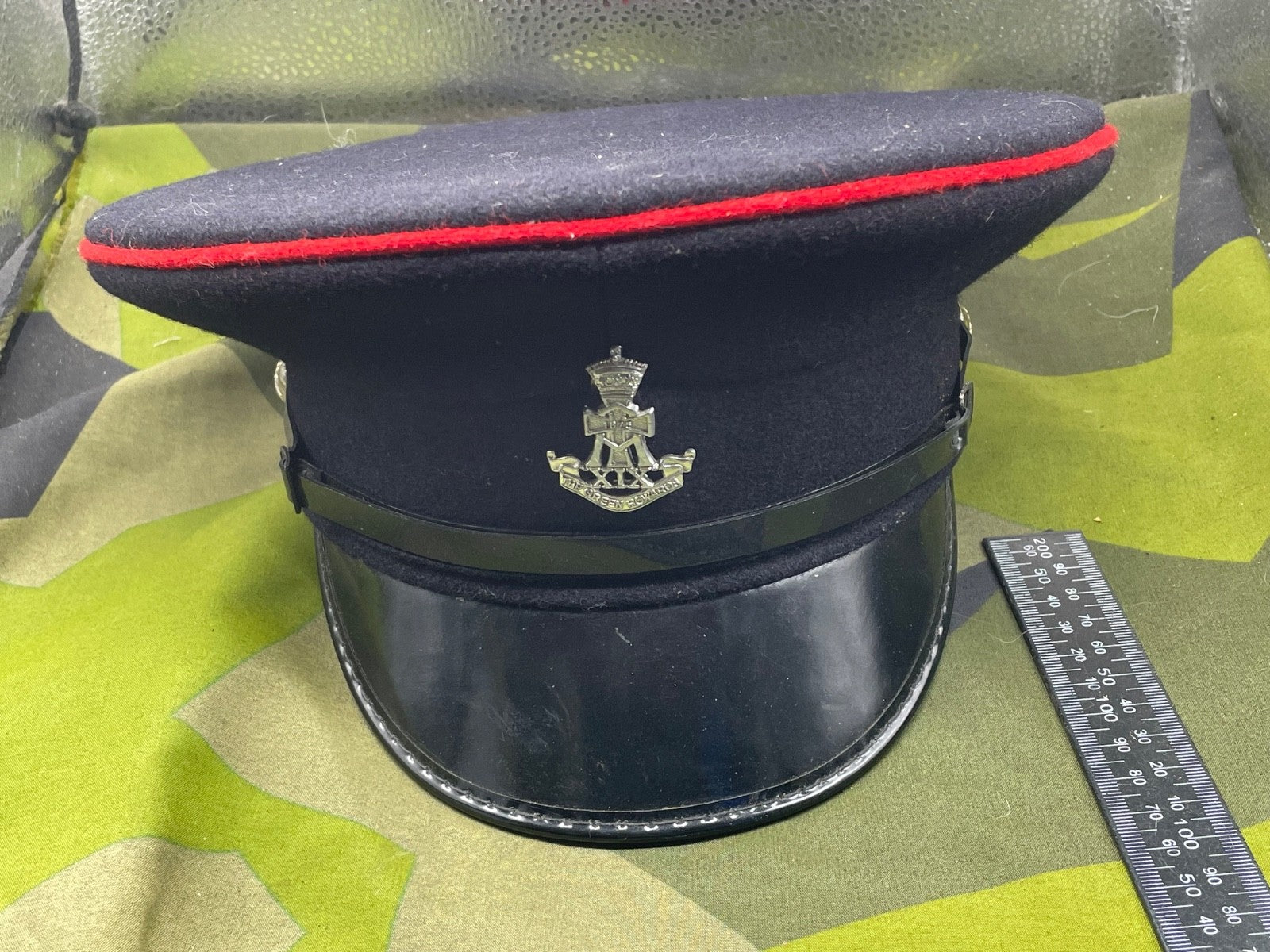 Original British Army Green Howards Peaked Cap - Size 56cm | For Sale ...