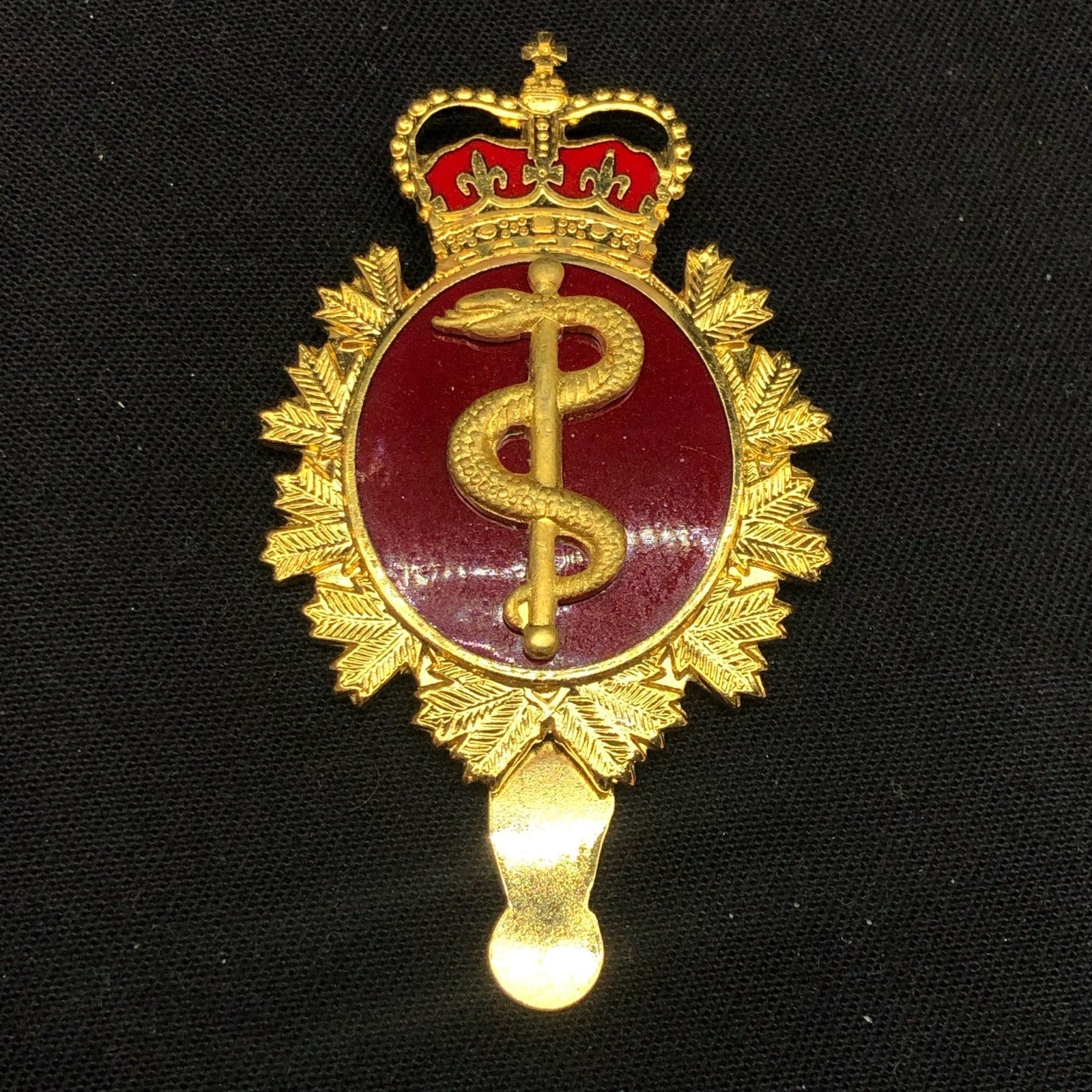 Canadian Forces Medical Service - Original Canadian Army Cap Badge