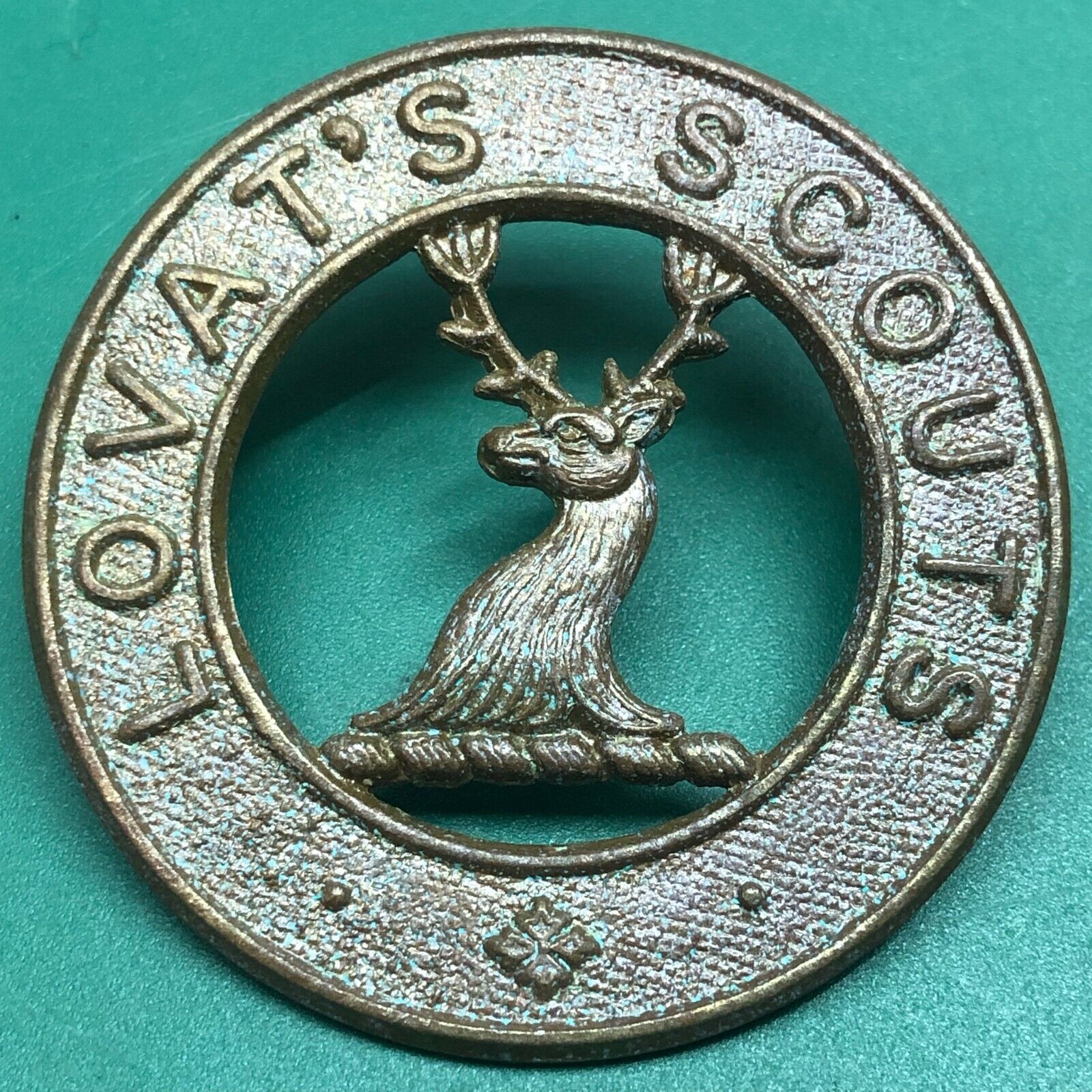 Original WW2 British Army Cap Badge - Lovat's Scouts | For Sale | The ...