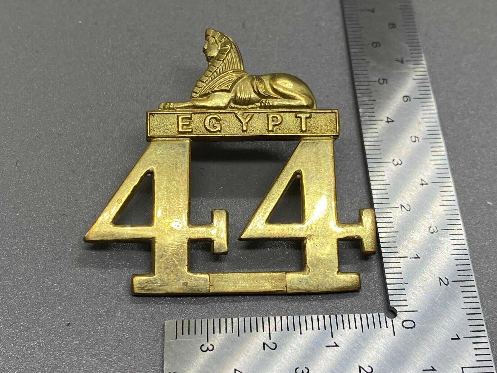 Victorian British Army 44th Regiment of Foot - Essex Regiment Cap Badge ...