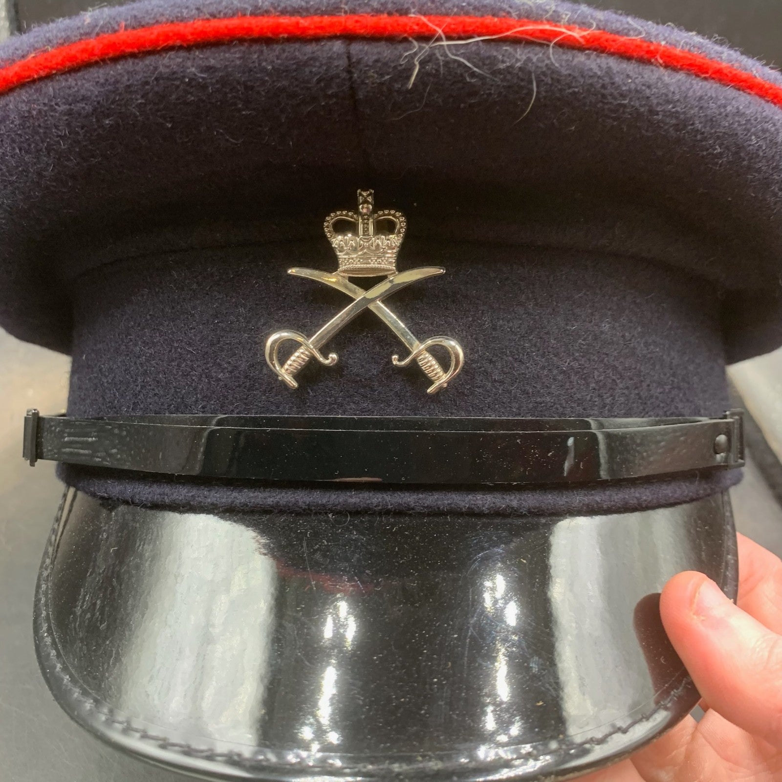 British Army Service Dress Cap & Badge - Physical Training Corps - Size ...