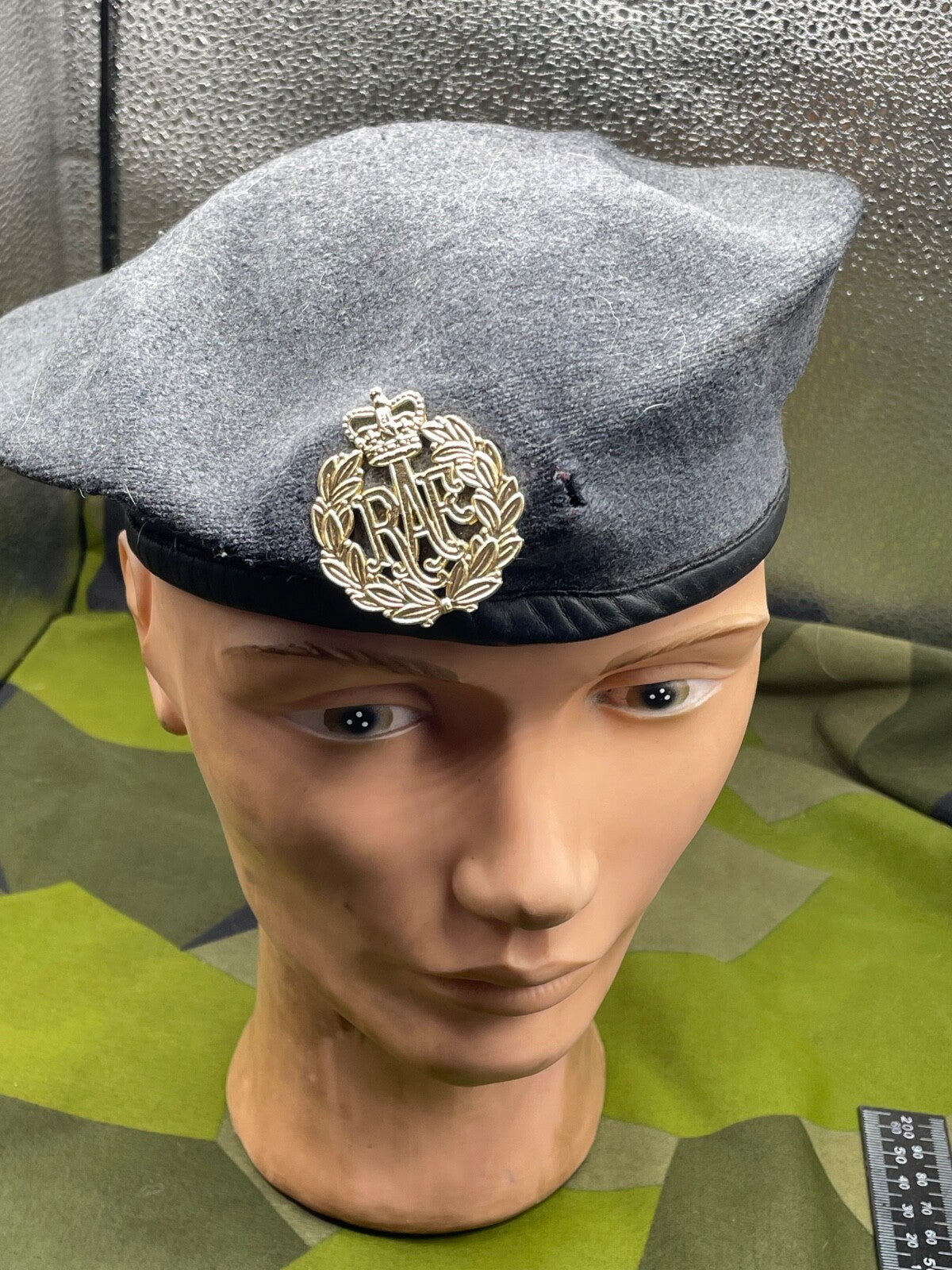 Original British Royal Air Force RAF Beret with Badge - 56cm | For Sale ...