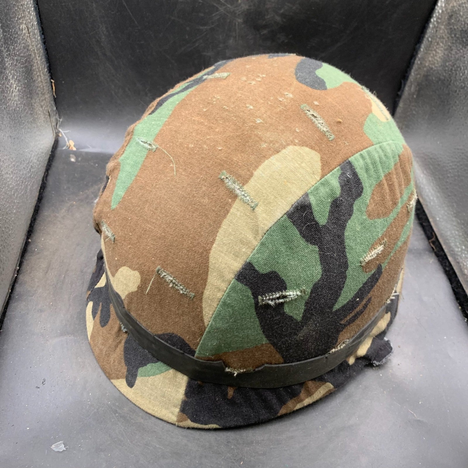 Genuine Dutch Army M53 Euroclone of WW2 US M1 Camouflaged Helmet ...