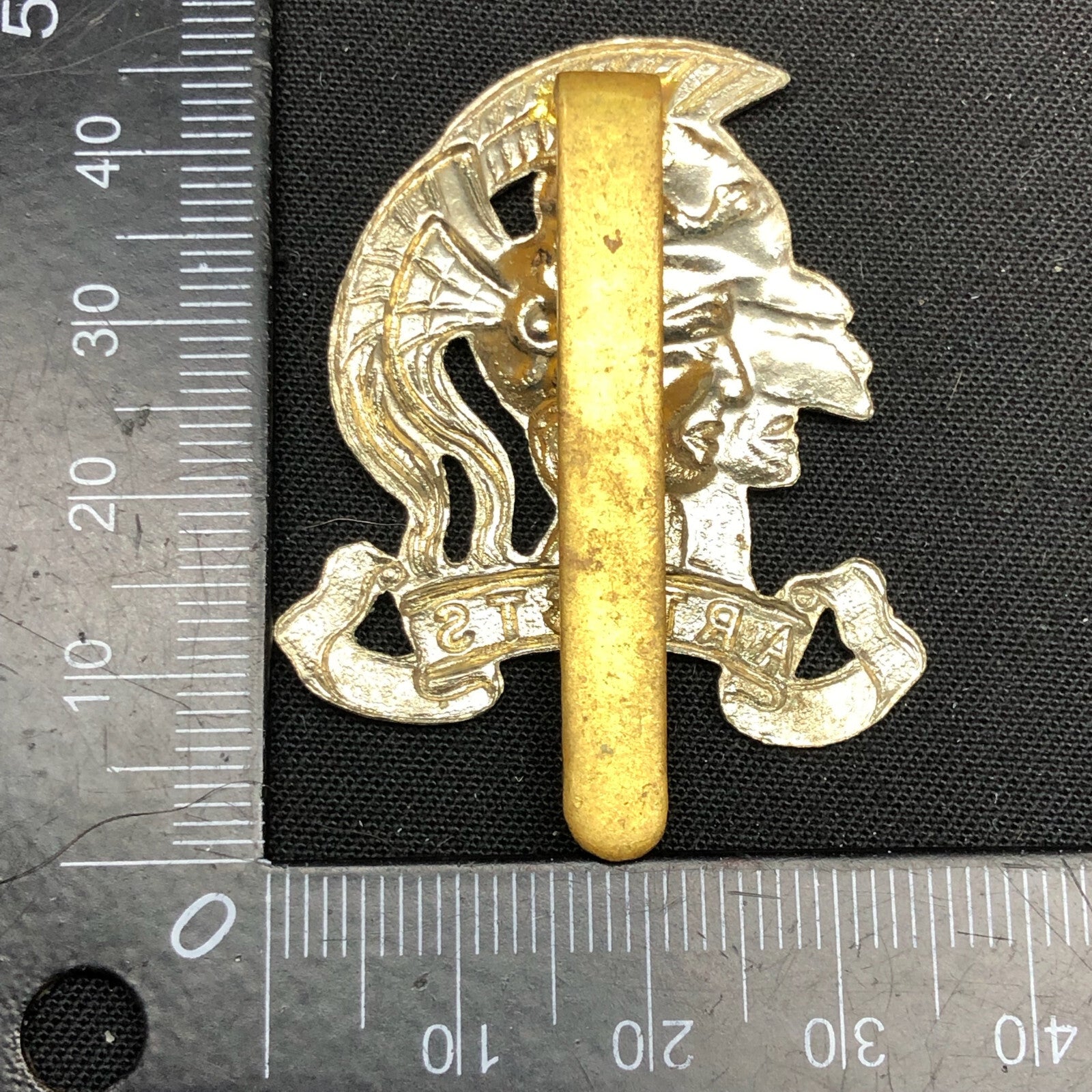 Genuine British Army 28th London Regiment Artists Rifles Cap Badge ...