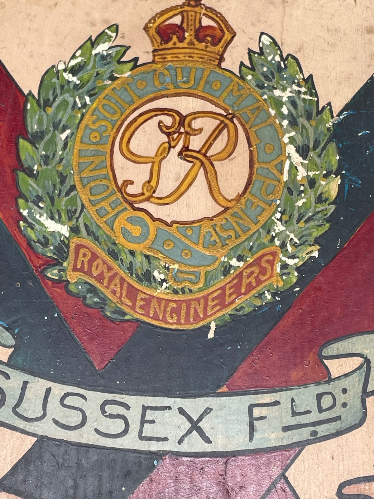 WW2 Wall Plaque for 209th (Sussex) Field Co Royal Engineers ...