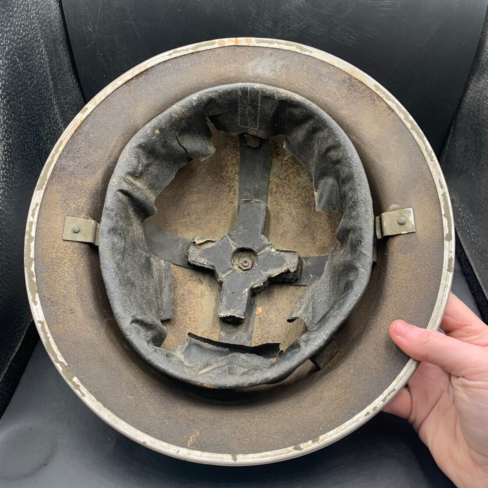 Original WW2 British Army Mk2 Brodie Helmet & Liner Set | For Sale ...