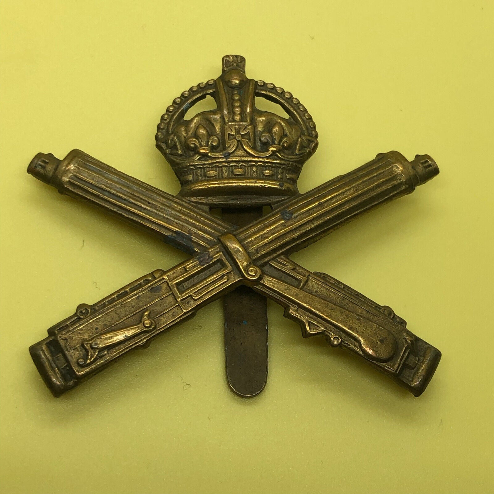 Original WW1 British Army Machine Gun Corps MGC Cap Badge | For Sale ...