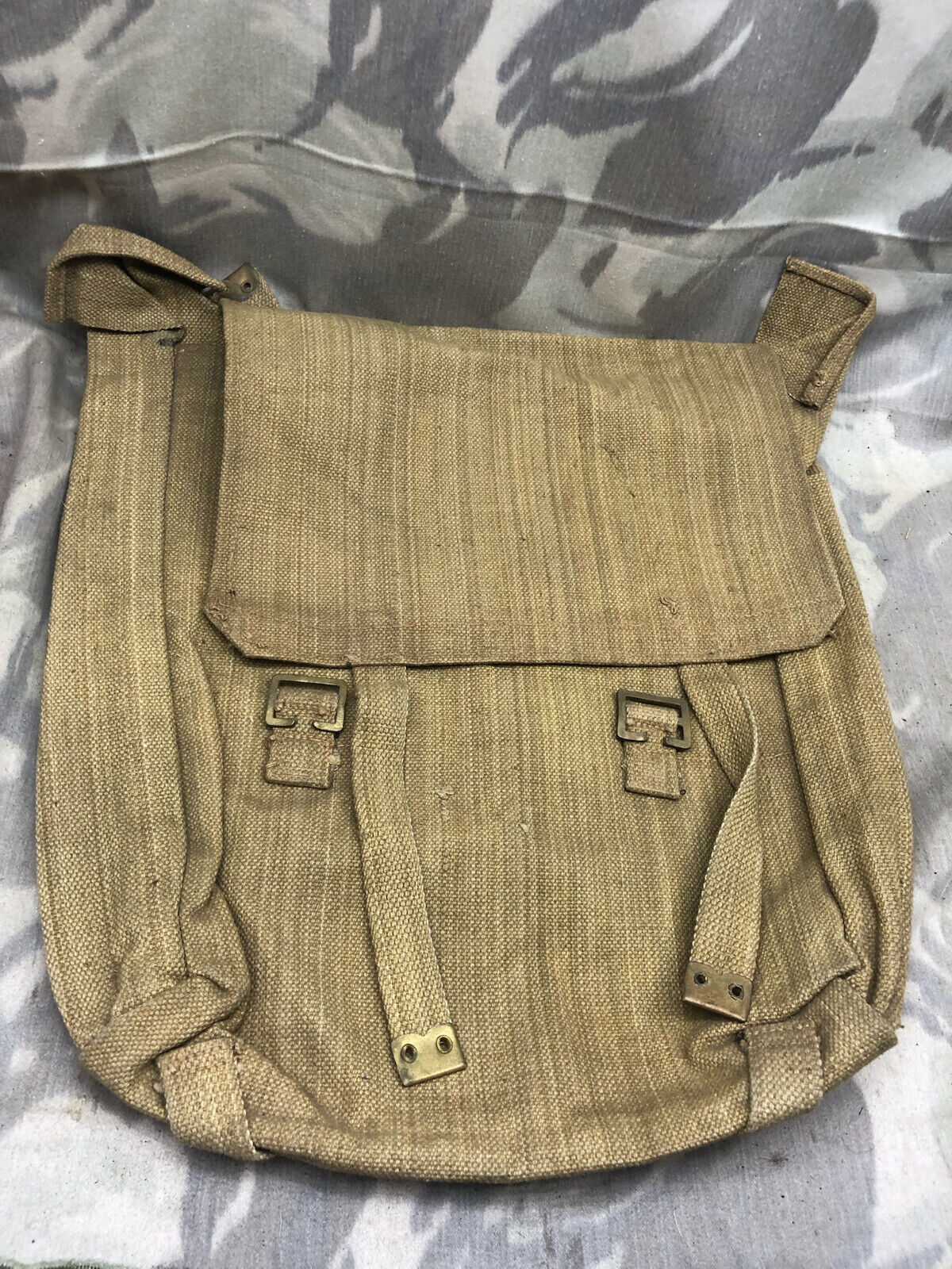 Original WW2 British Army 37 Pattern Large Pack Indian Made - New Old ...