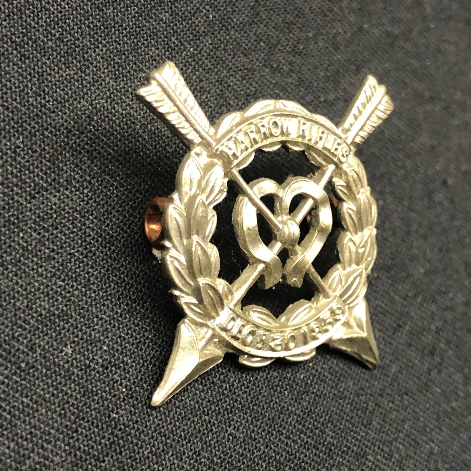 Original British Army Cap Badge - Harrow Rifles | For Sale | The ...