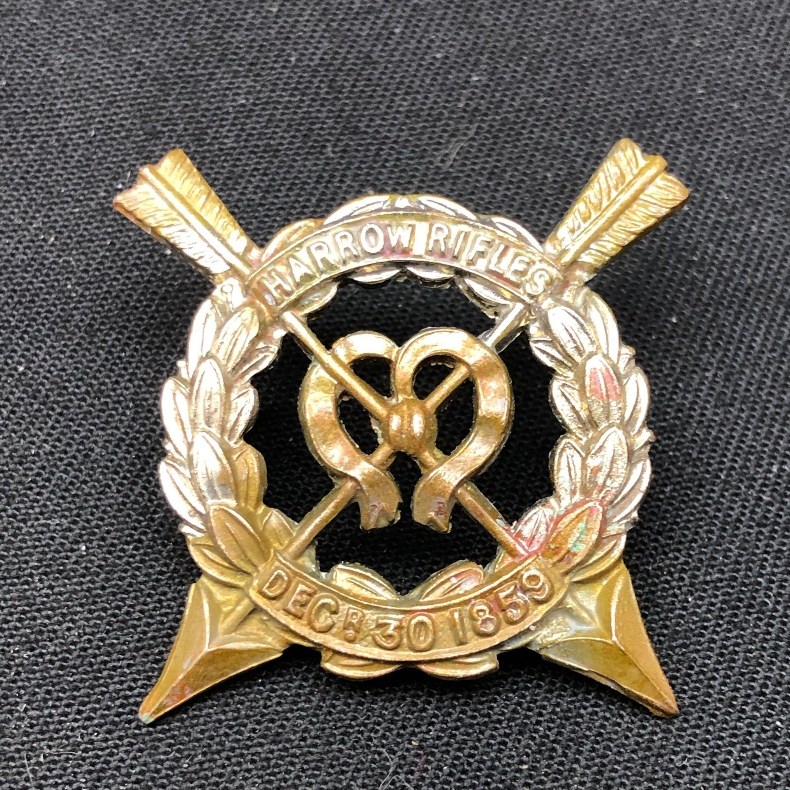 Harrow Rifles Officers' Training Corps (OTC) - British Army Military C