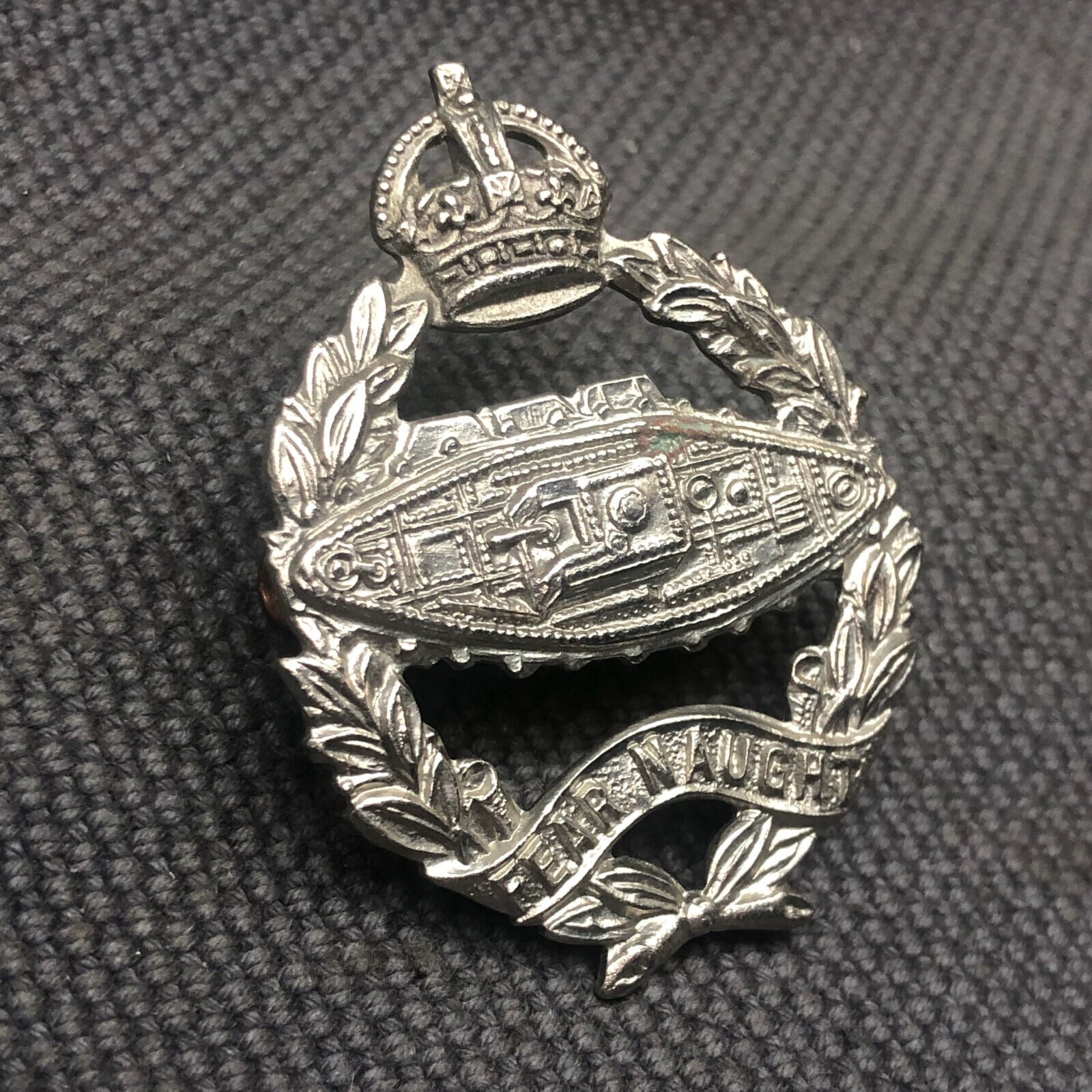 Original British Army RTR Royal Tank Regiment Cap Badge | For Sale ...