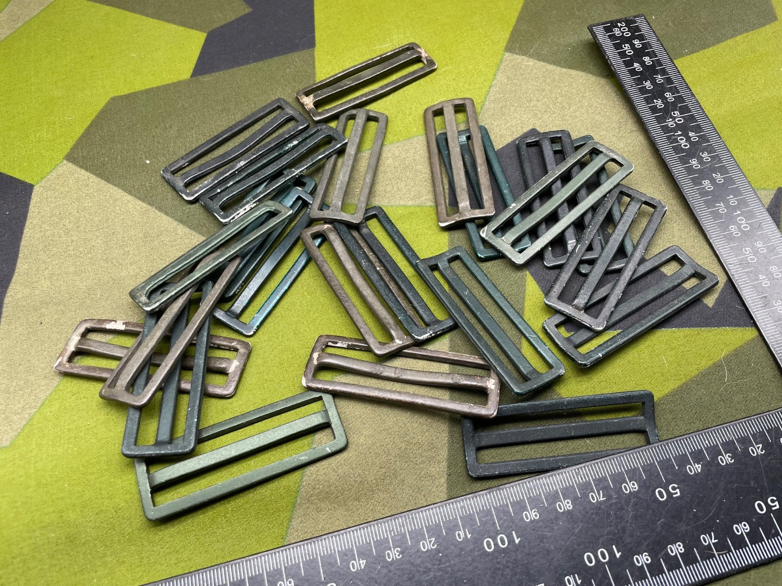 Original WW2 British Army 44 Pattern Webbing Buckles