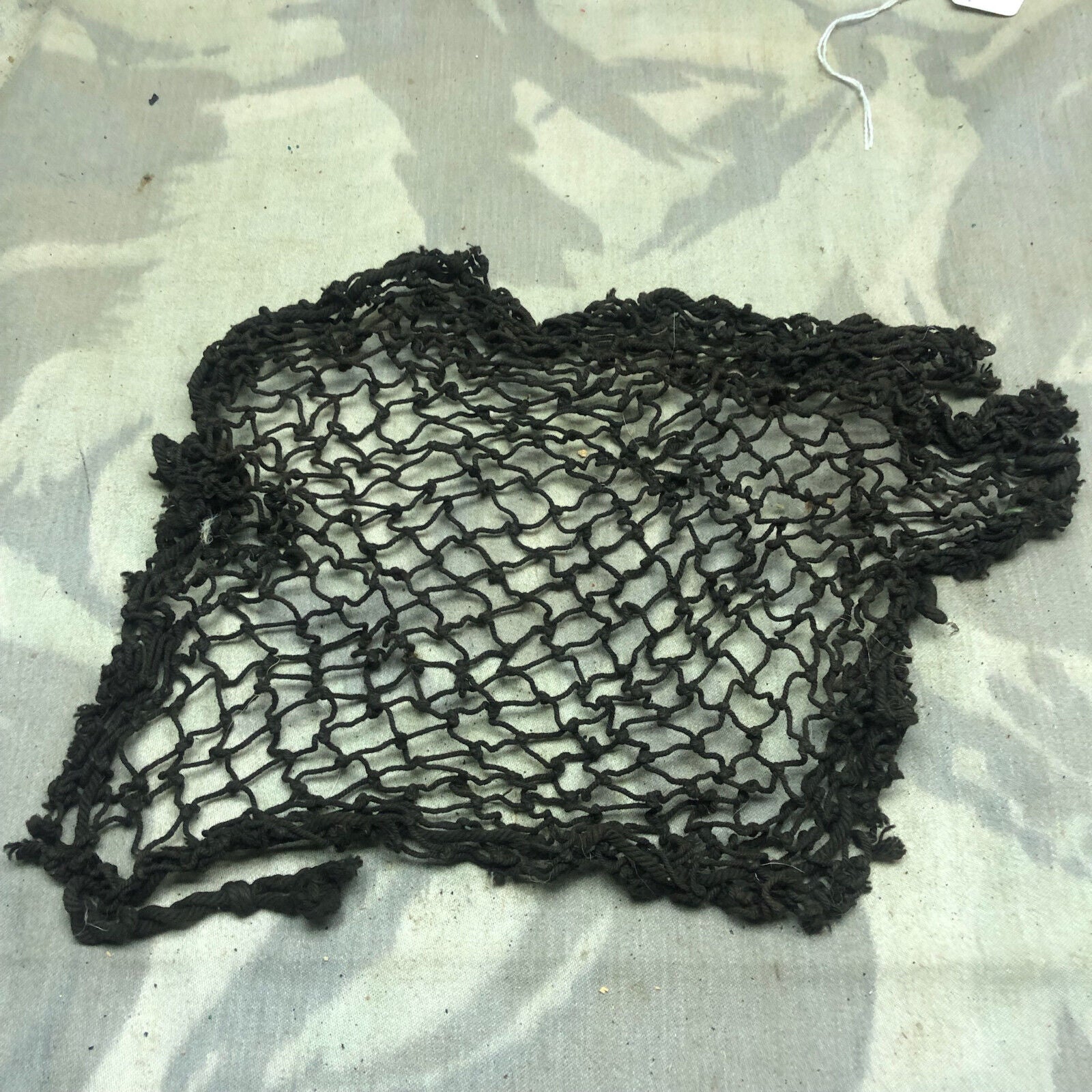 Original WW2 British Army Camouflaged Helmet Net | For Sale | The ...