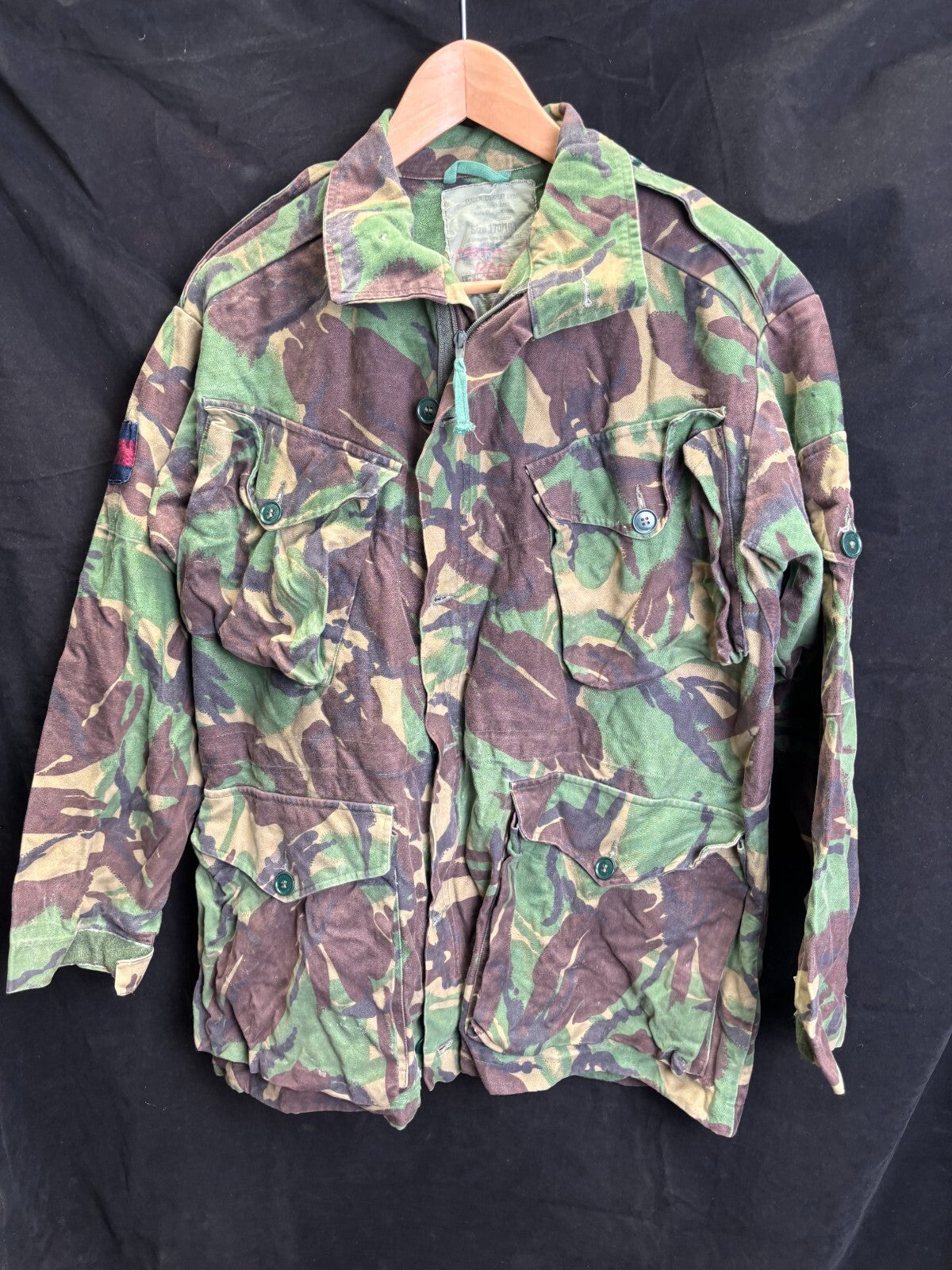 Surplus British Army DPM Pattern Camouflaged Smock Combat-170/`104 ...