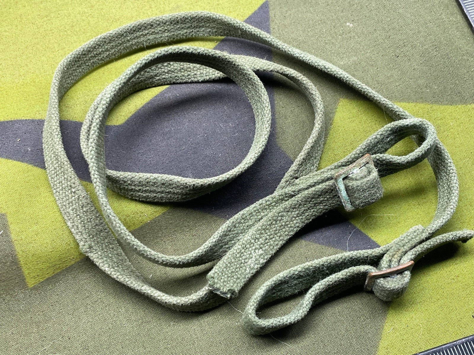 Original WW2 British Army 44 Pattern Webbing Binocular Neck Strap | For ...