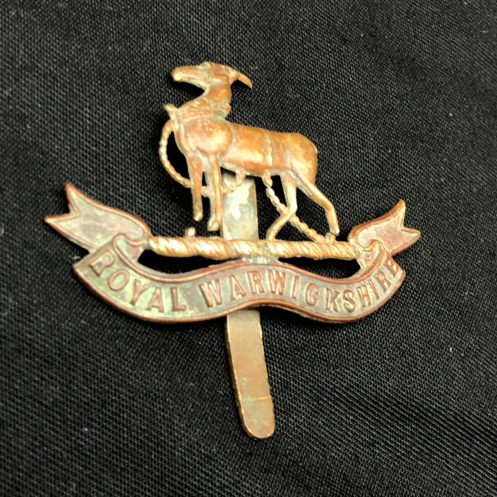 Original WW1 British Army Royal Warwickshire Regiment Cap Badge | For ...