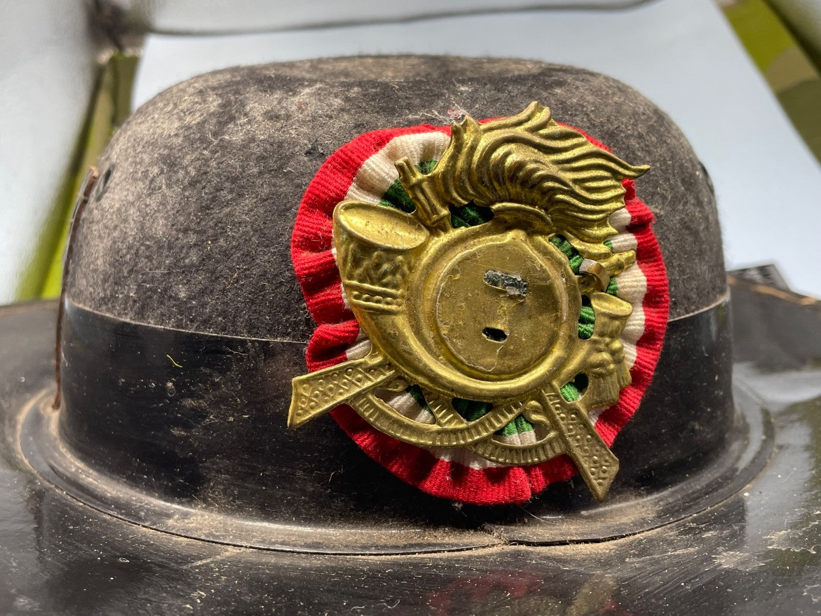 Original Italian Army Hat, Moretto Bersaglieri Battalion, Jamiano ...