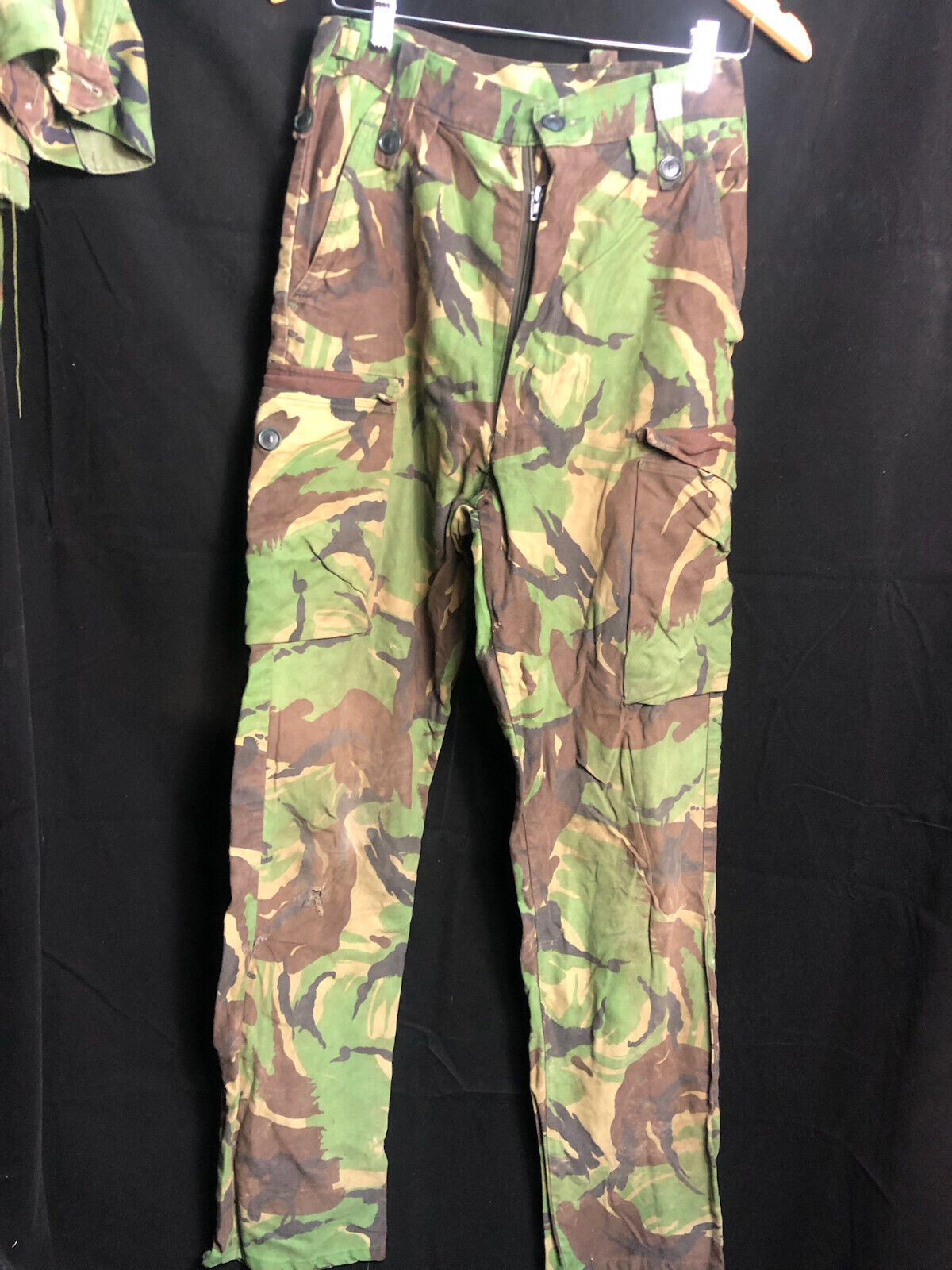 Genuine British Army DPM Pattern Camouflaged Combat Trousers - 28 ...