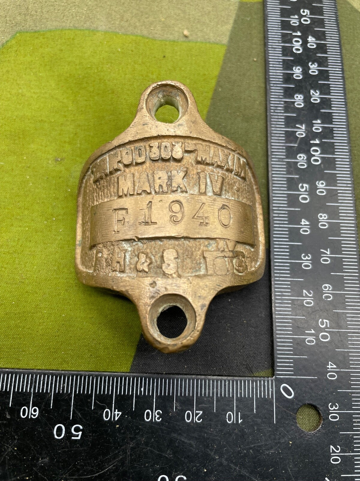 Original WW2 Maxim Tripod Makers Plate - Dated 1940 | For Sale | The ...